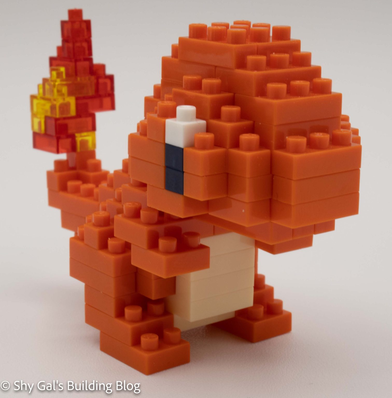 nanoblock Charmander - Shy Gal's Building Blog