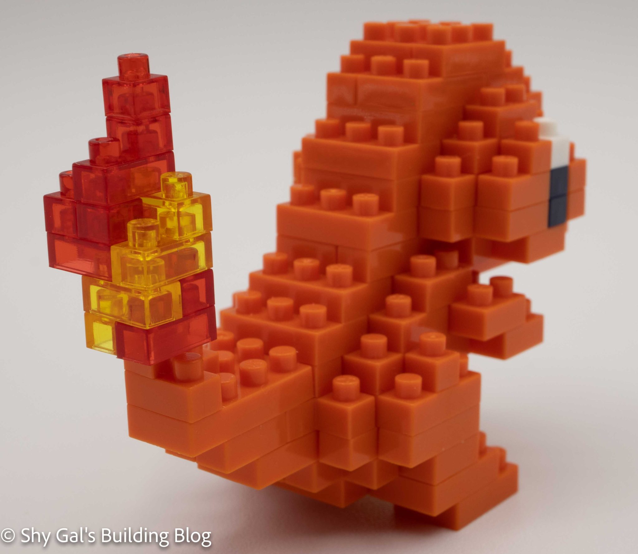 nanoblock Charmander - Shy Gal's Building Blog
