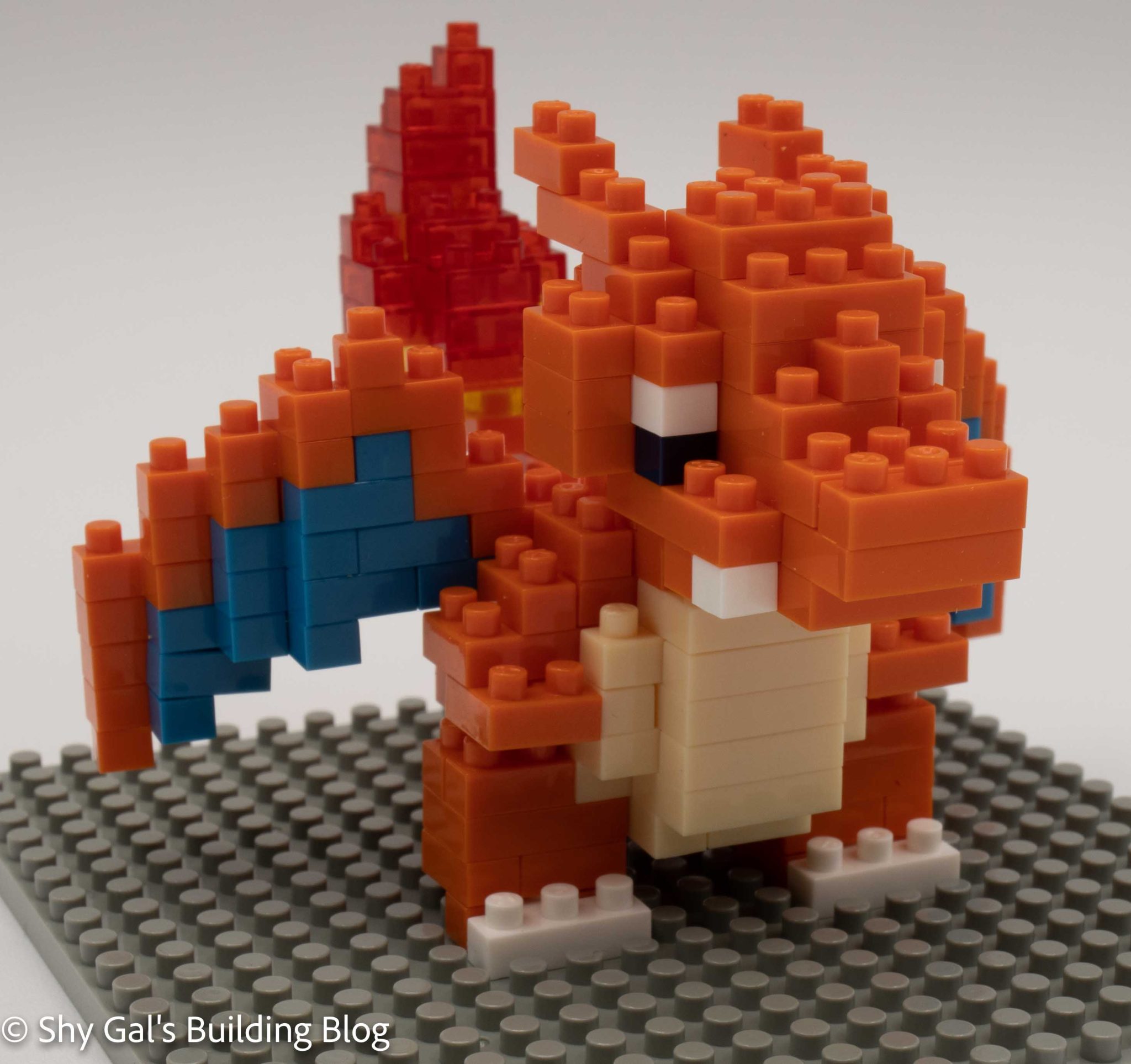 nanoblock Charizard - Shy Gal’s Building Blog