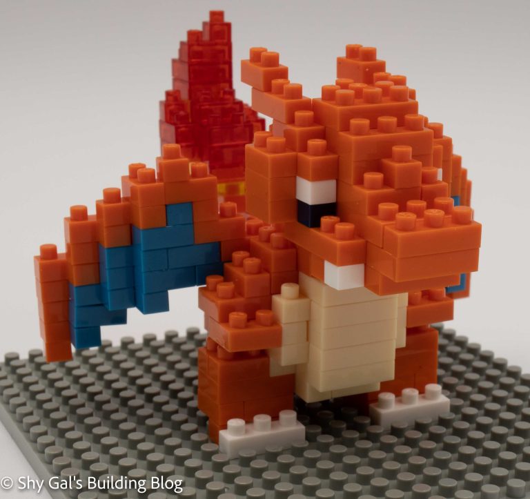 nanoblock Charizard - Shy Gal's Building Blog