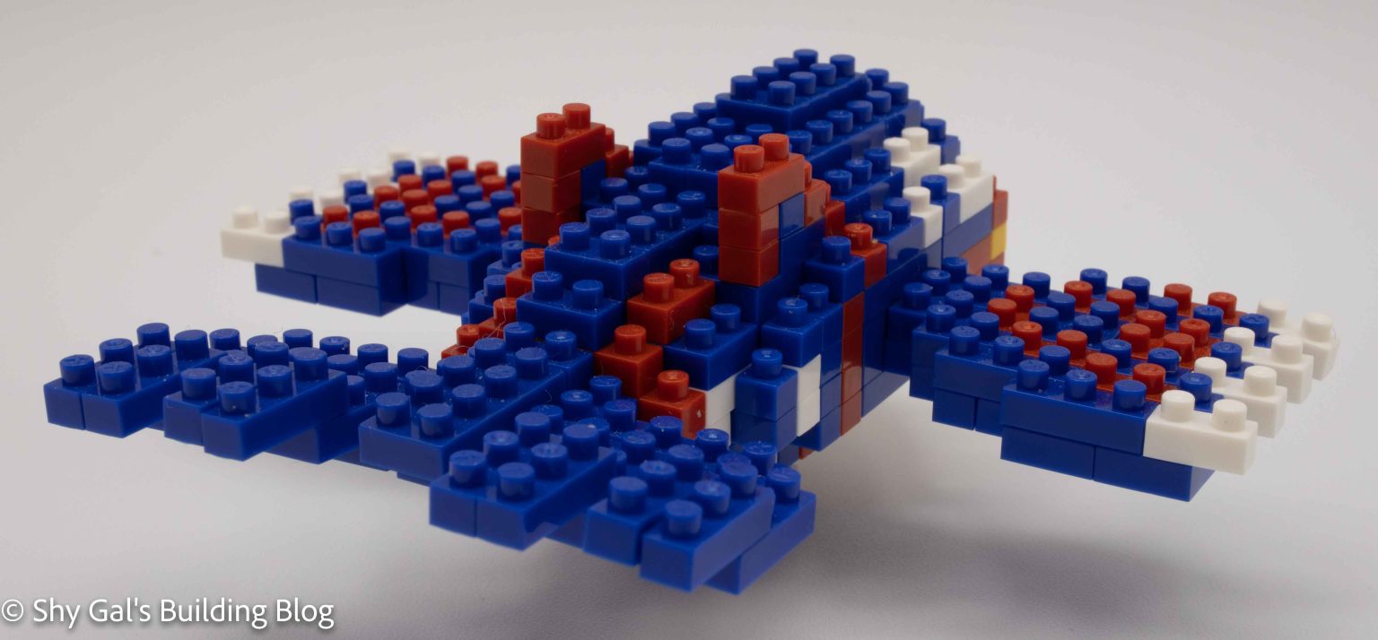 nanoblock Kyogre - Shy Gal’s Building Blog