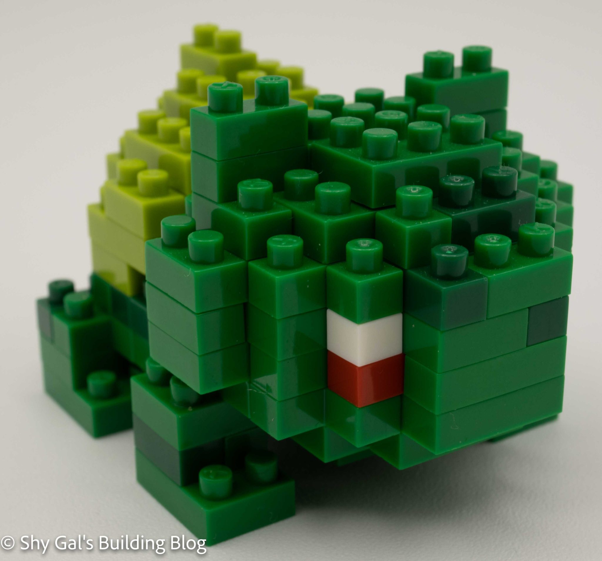 nanoblock Bulbasaur - Shy Gal’s Building Blog