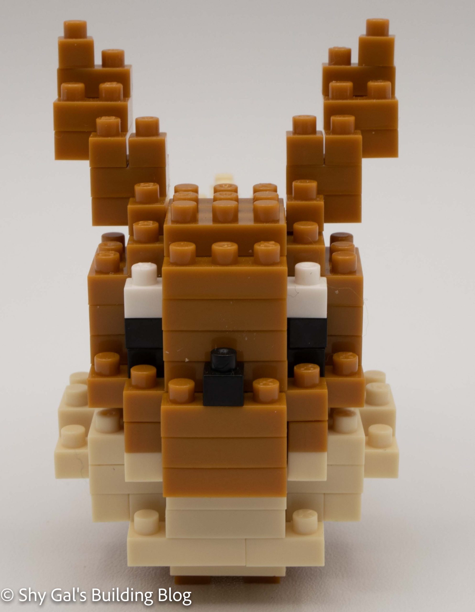 nanoblock Eevee - Shy Gal's Building Blog