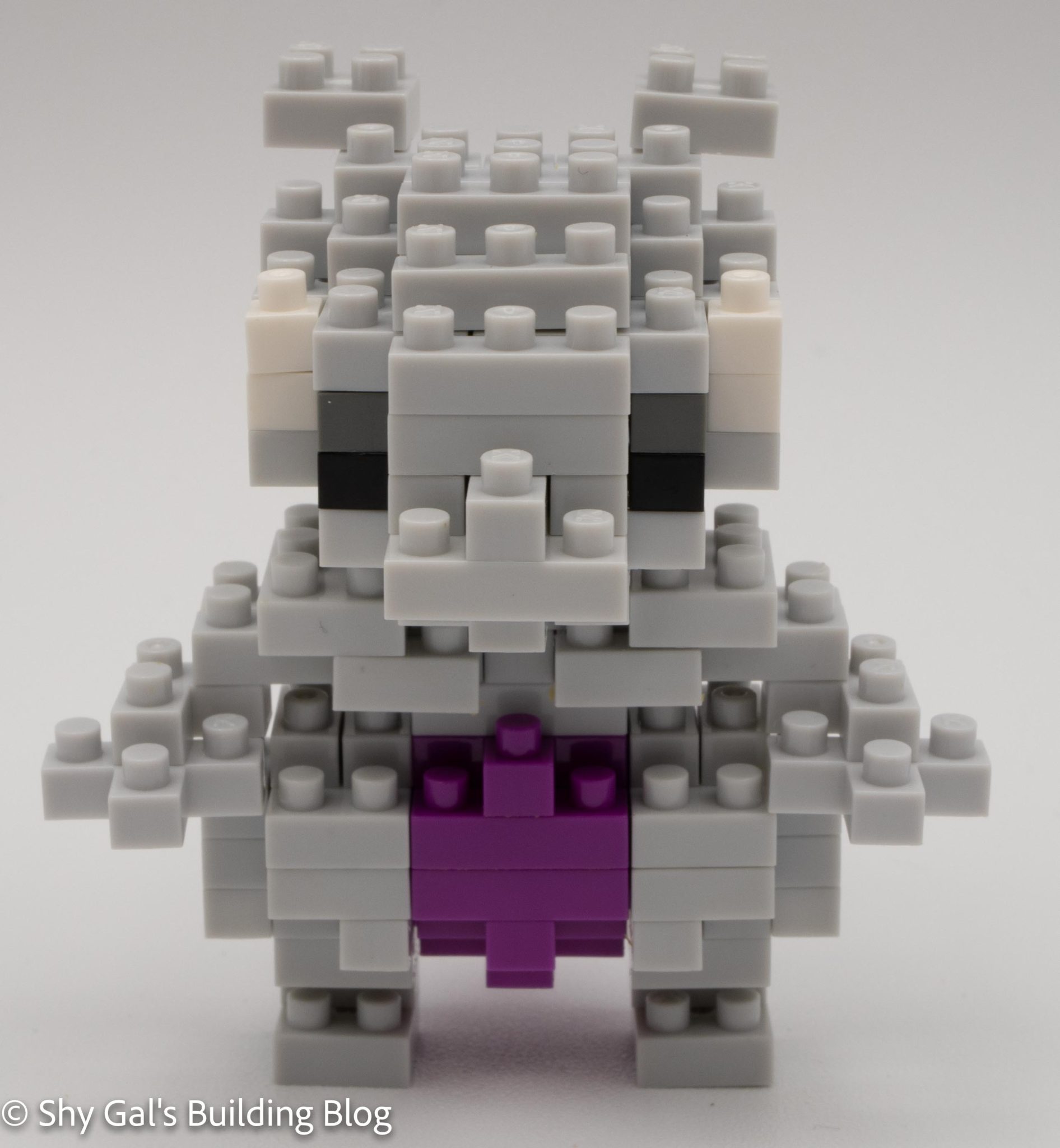 nanoblock Mewtwo - Shy Gal's Building Blog