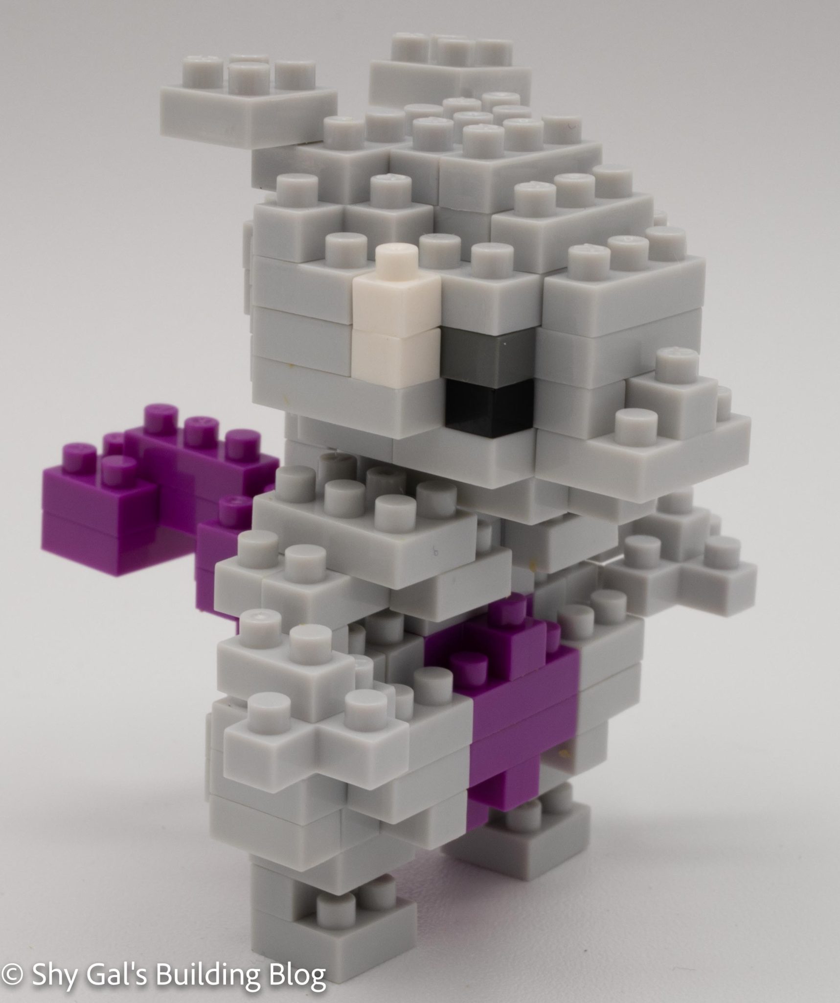 nanoblock Mewtwo - Shy Gal's Building Blog