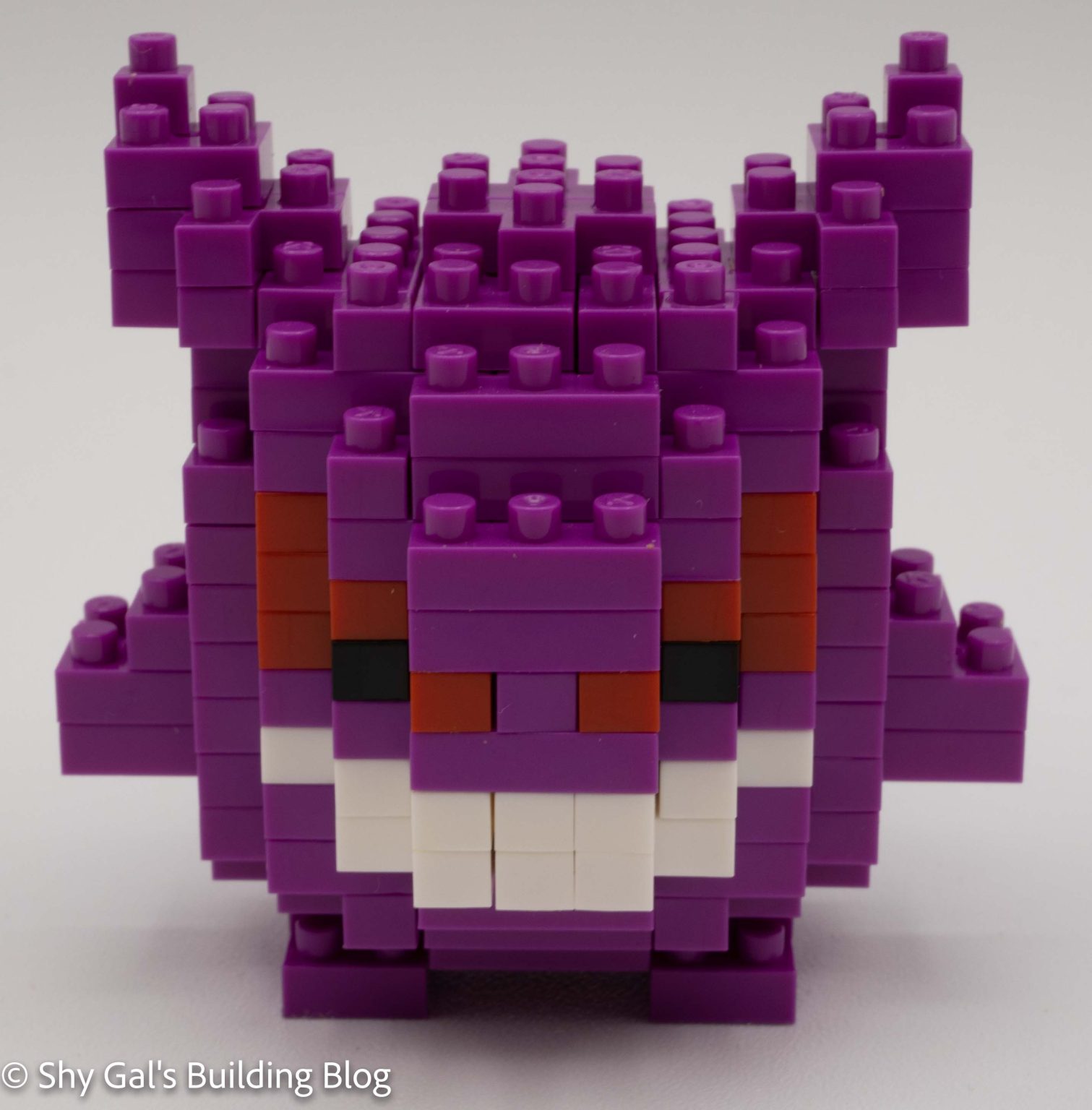 nanoblock Gengar - Shy Gal's Building Blog