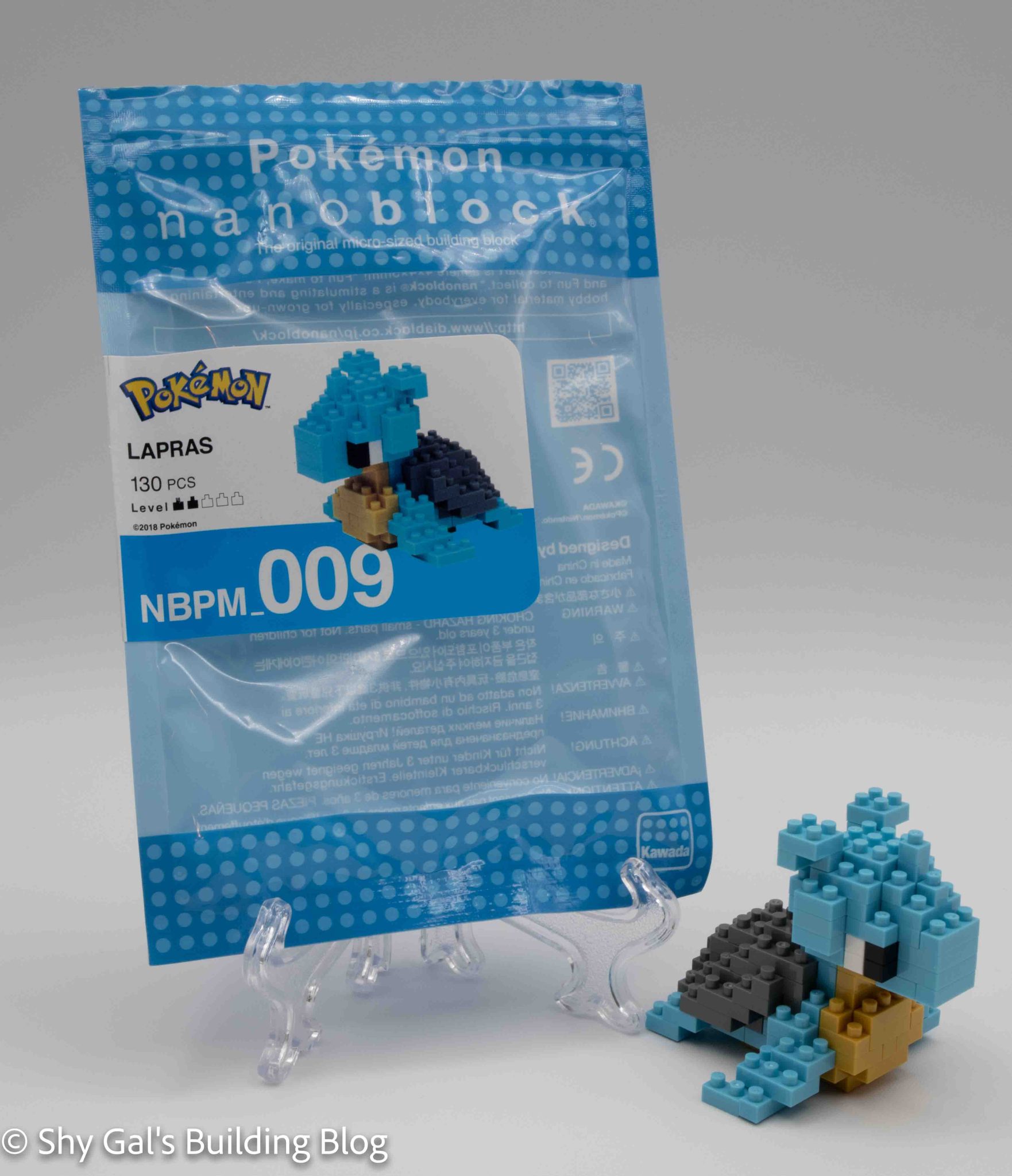 nanoblock Lapras - Shy Gal's Building Blog