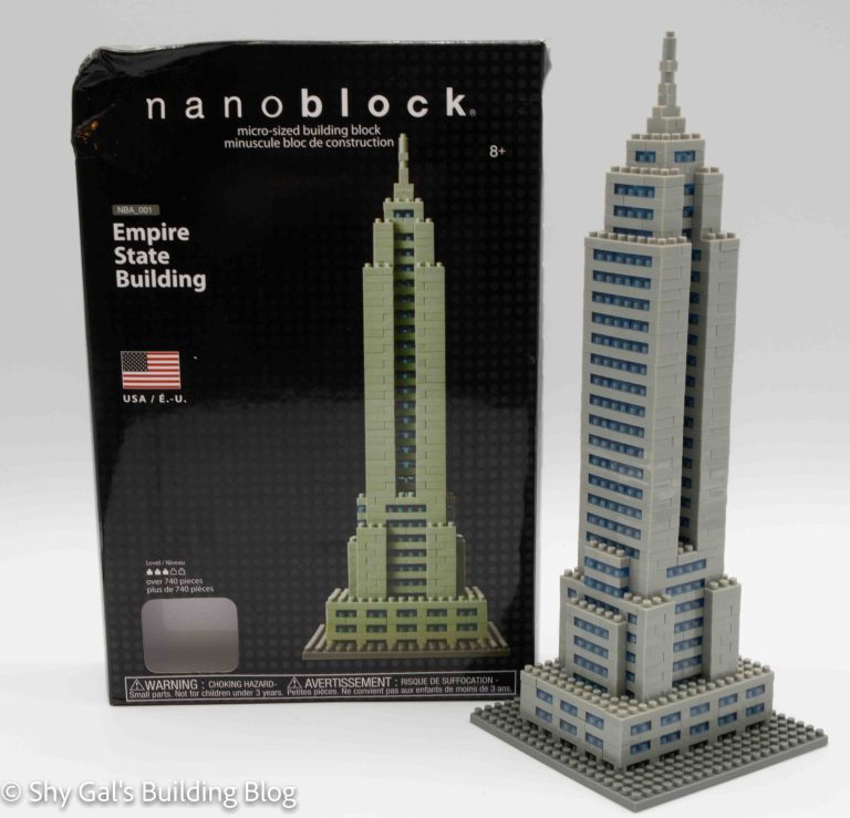 nanoblock Empire State Building - Shy Gal’s Building Blog