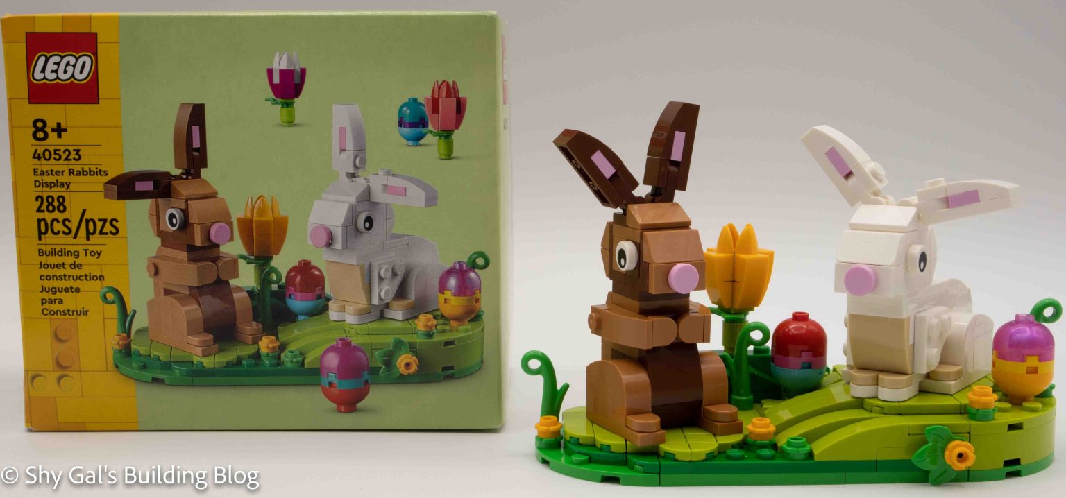 Review LEGO Easter Rabbits Display - Shy Gal's Building Blog
