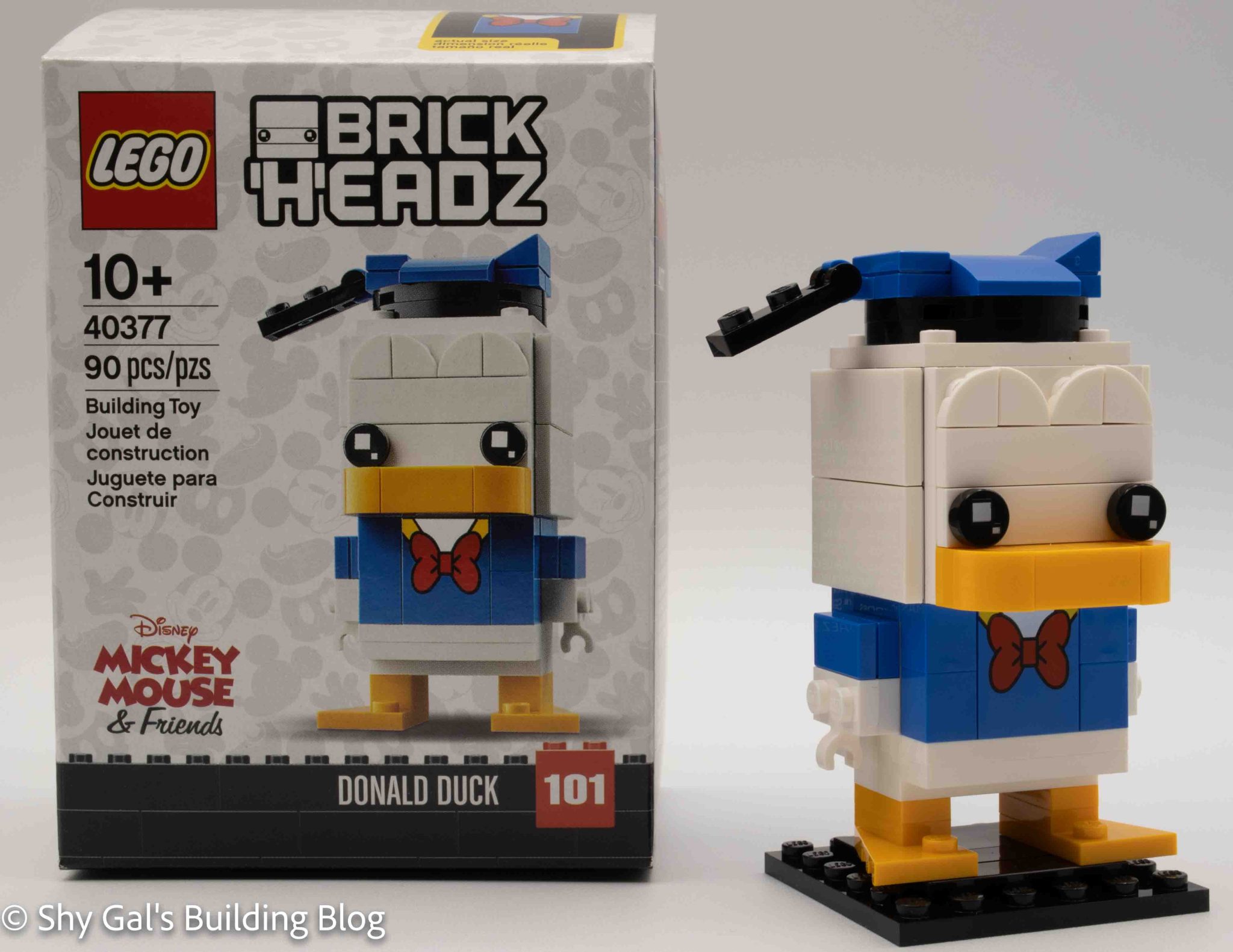 Review of LEGO Donald Duck - Shy Gal's Building Blog