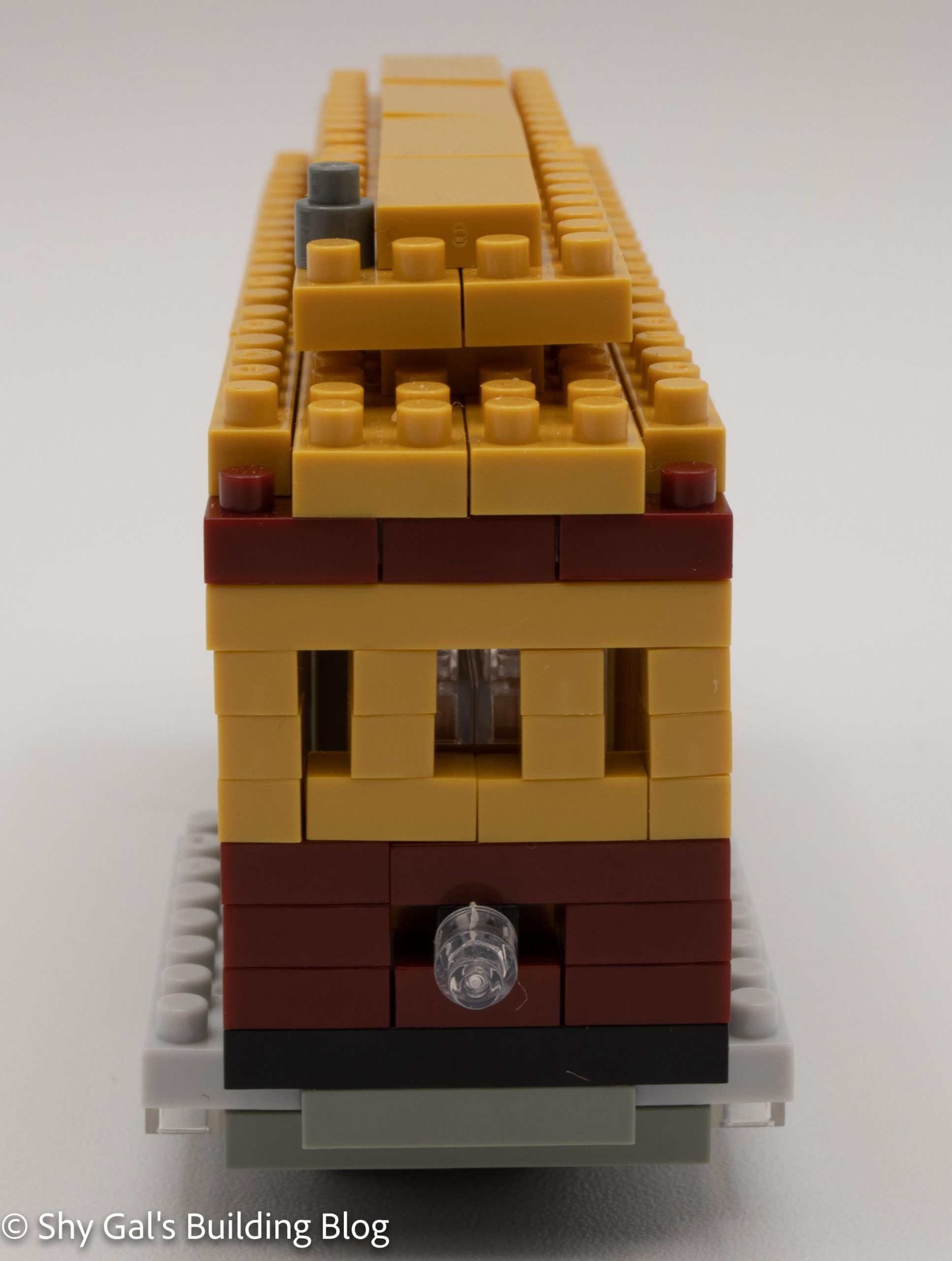 nanoblock San Francisco Cable Car - Shy Gal’s Building Blog