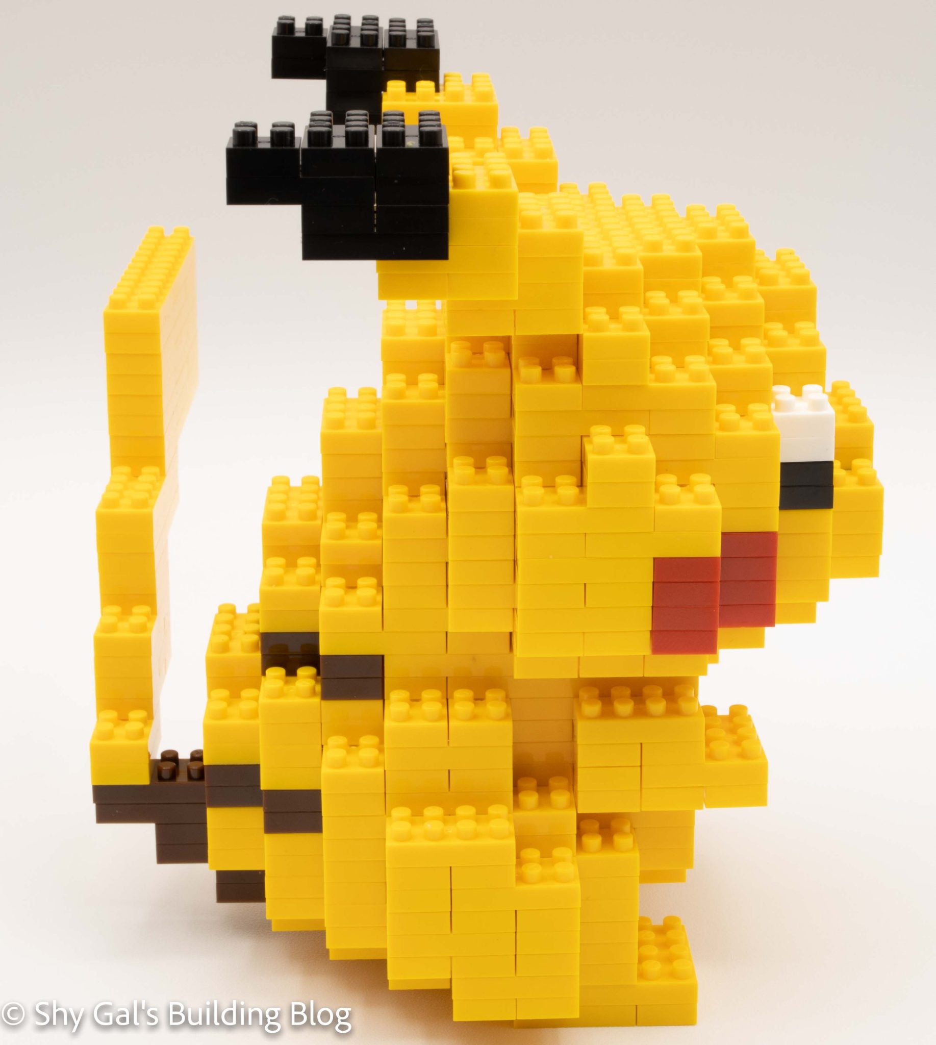 nanoblock Pikachu Deluxe Edition - Shy Gal’s Building Blog