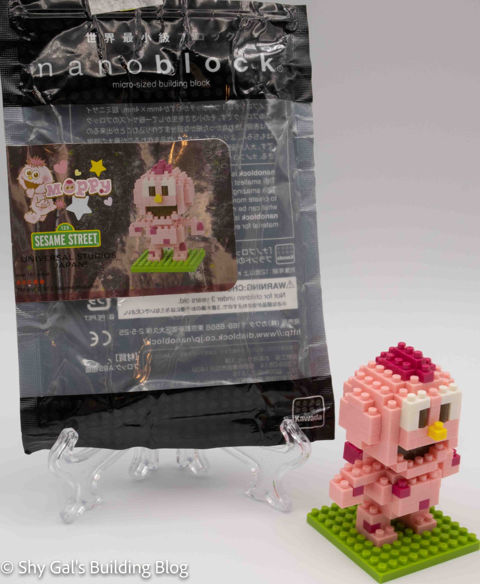 Review of nanoblock Moppy - Shy Gal’s Building Blog