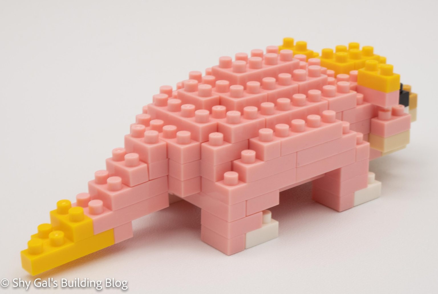 Review of nanoblock Slowpoke - Shy Gal's Building Blog