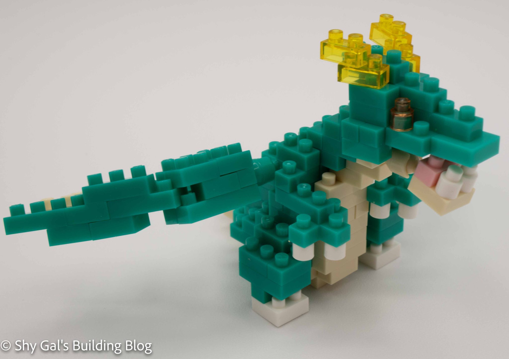 nanoblock Phoenix, Unicorn, & Dragon - Shy Gal's Building Blog