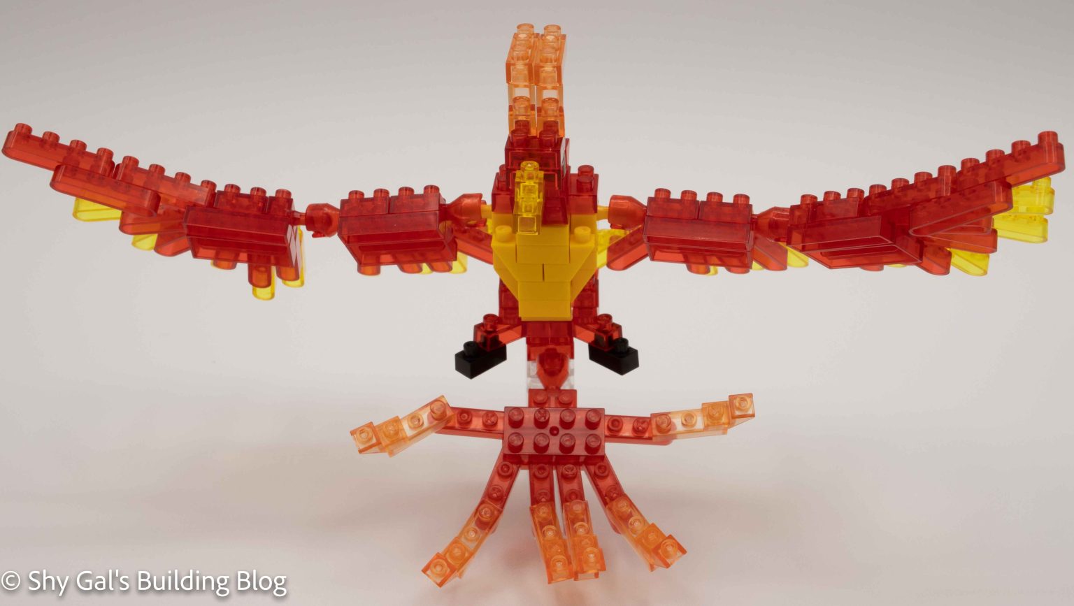 nanoblock Phoenix, Unicorn, & Dragon - Shy Gal's Building Blog