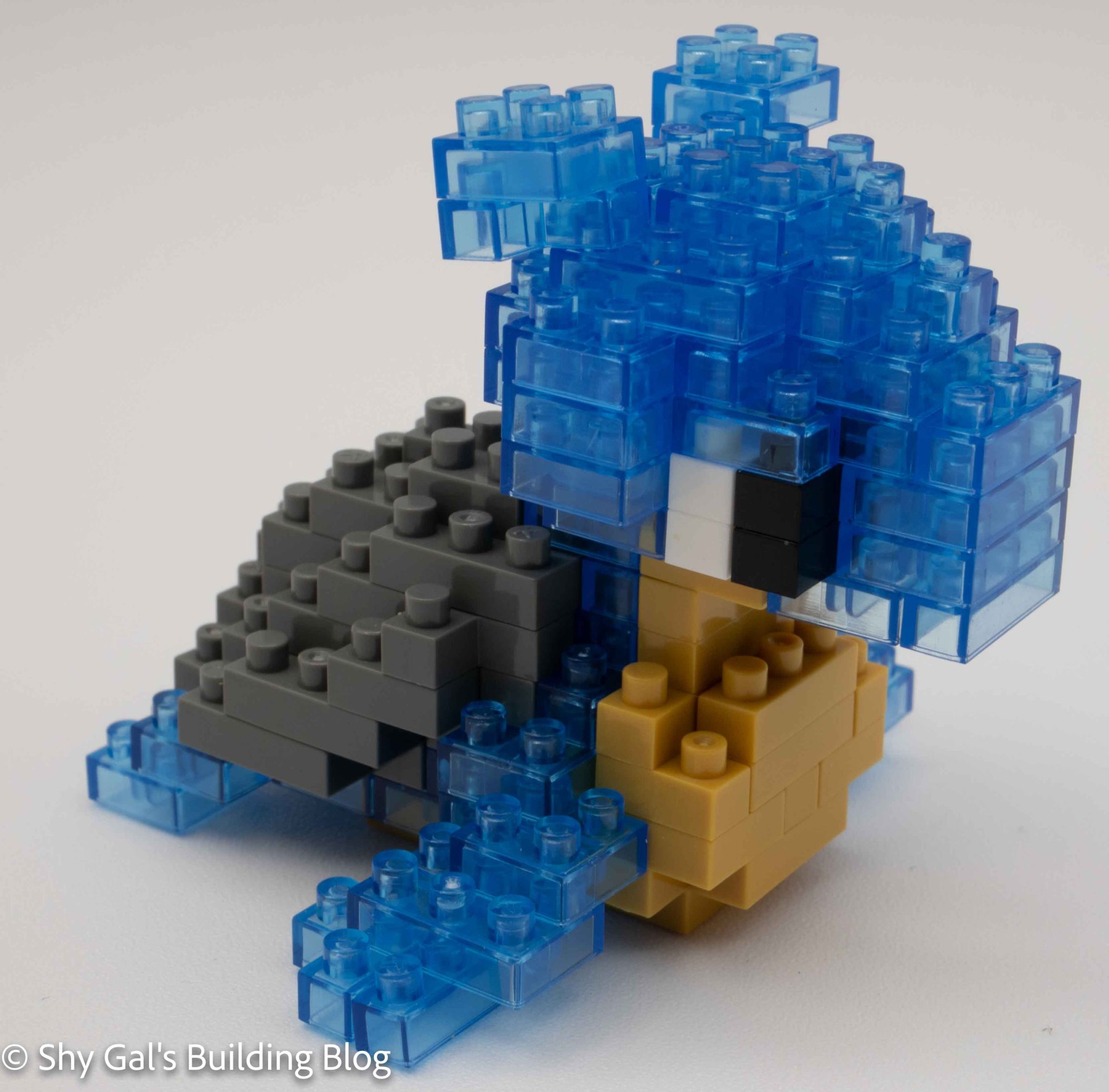Review of nanoblock Crystal Lapras - Shy Gal's Building Blog