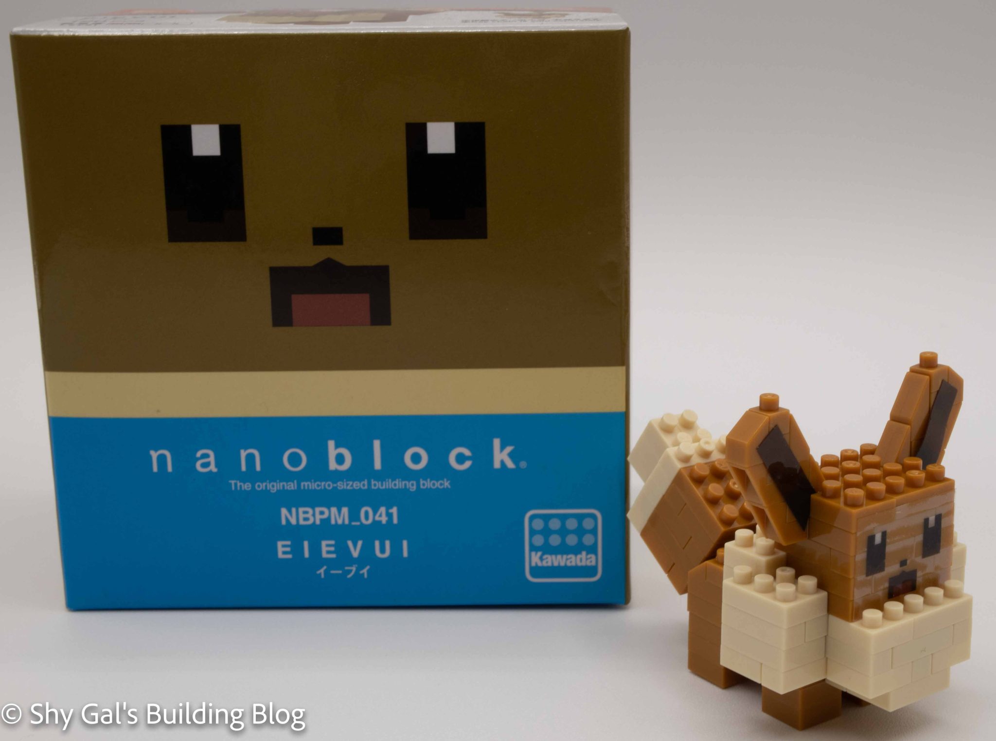 nanoblock Pokemon Quest Eevee - Shy Gal's Building Blog