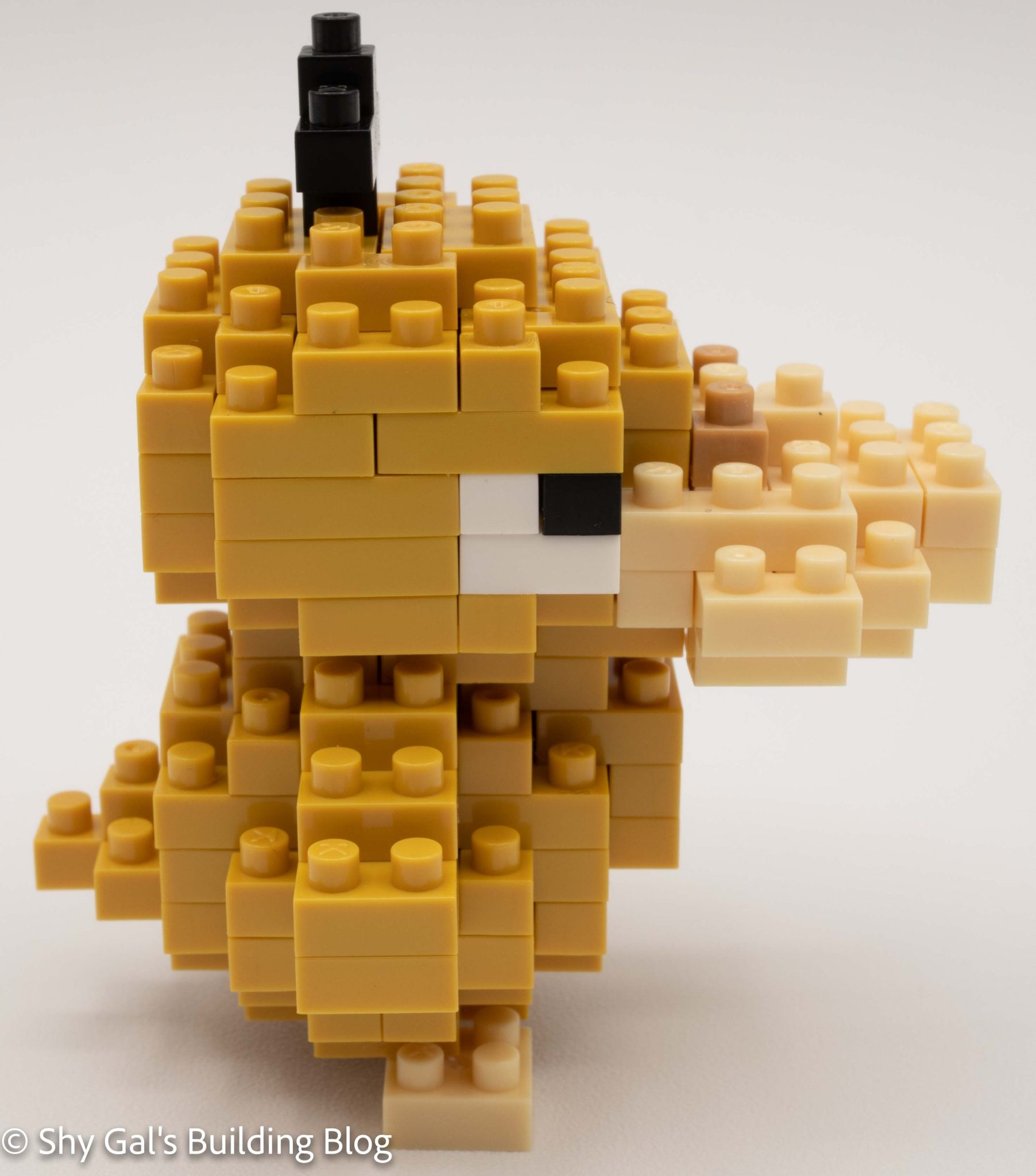 Review of nanoblock Psyduck - Shy Gal's Building Blog
