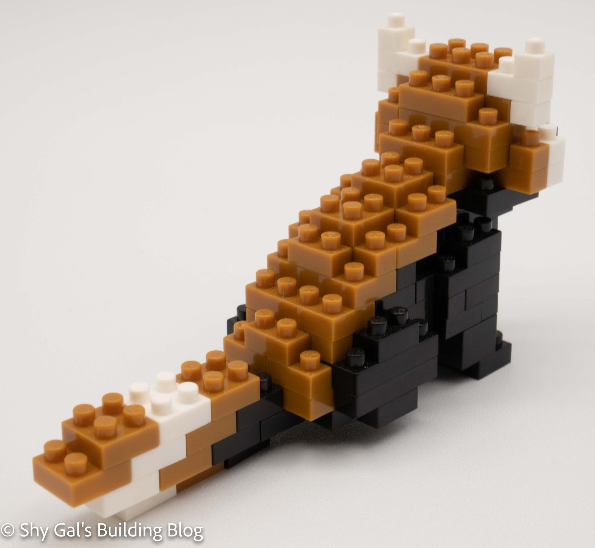 Review of nanoblock Red Panda - Shy Gal’s Building Blog
