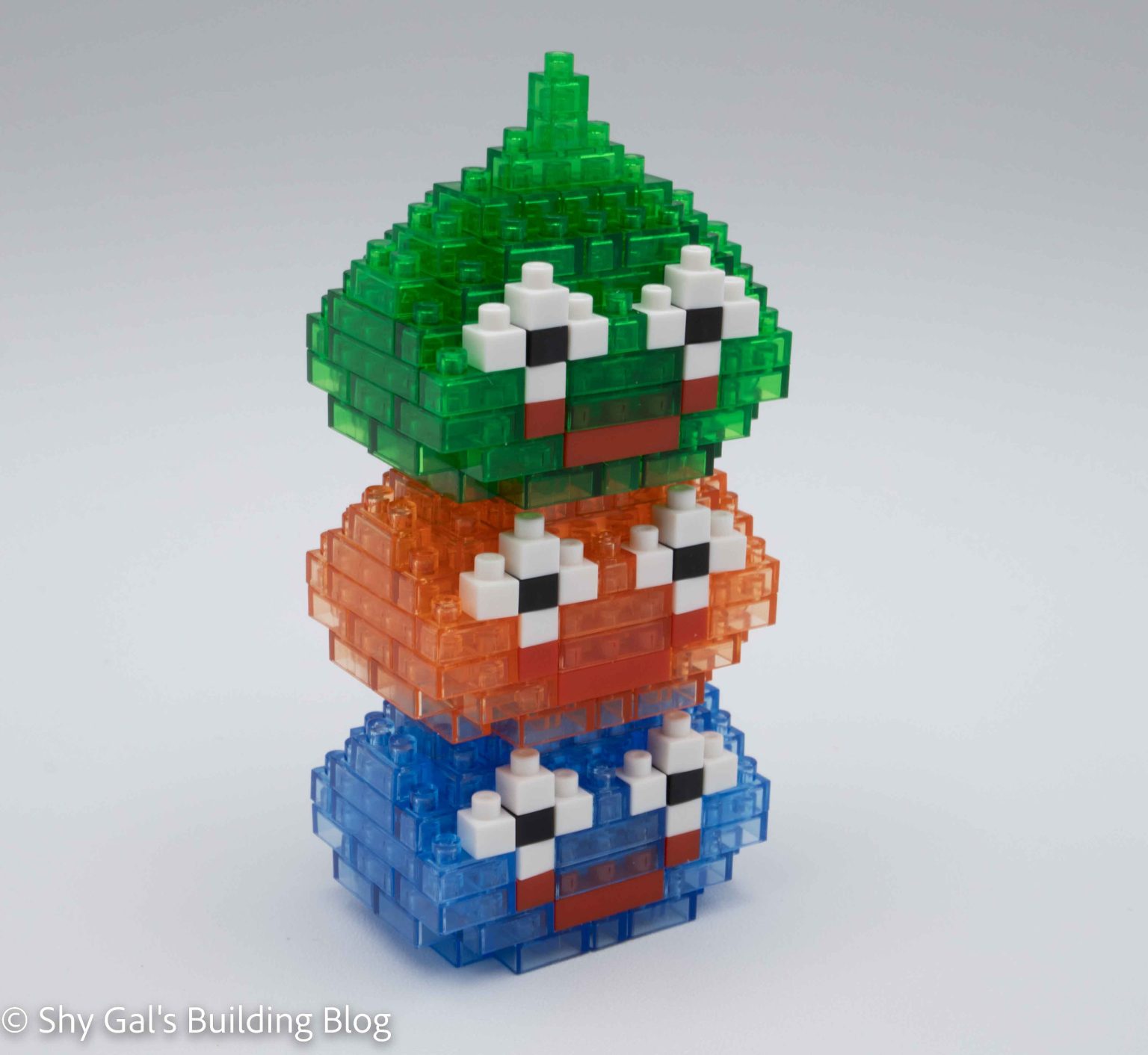Review of nanoblock Slime Tower - Shy Gal’s Building Blog