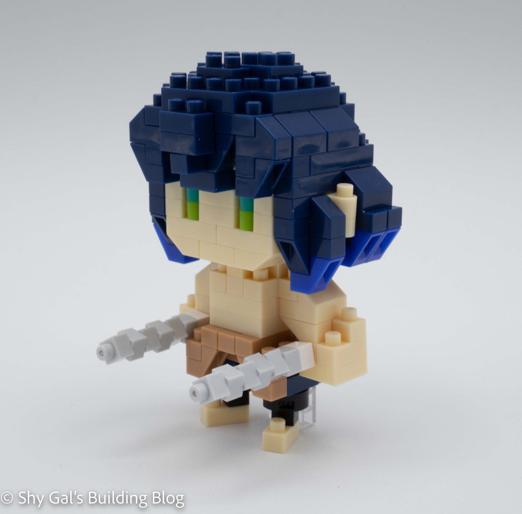 Review of nanoblock Inosuke Hashibira - Shy Gal's Building Blog