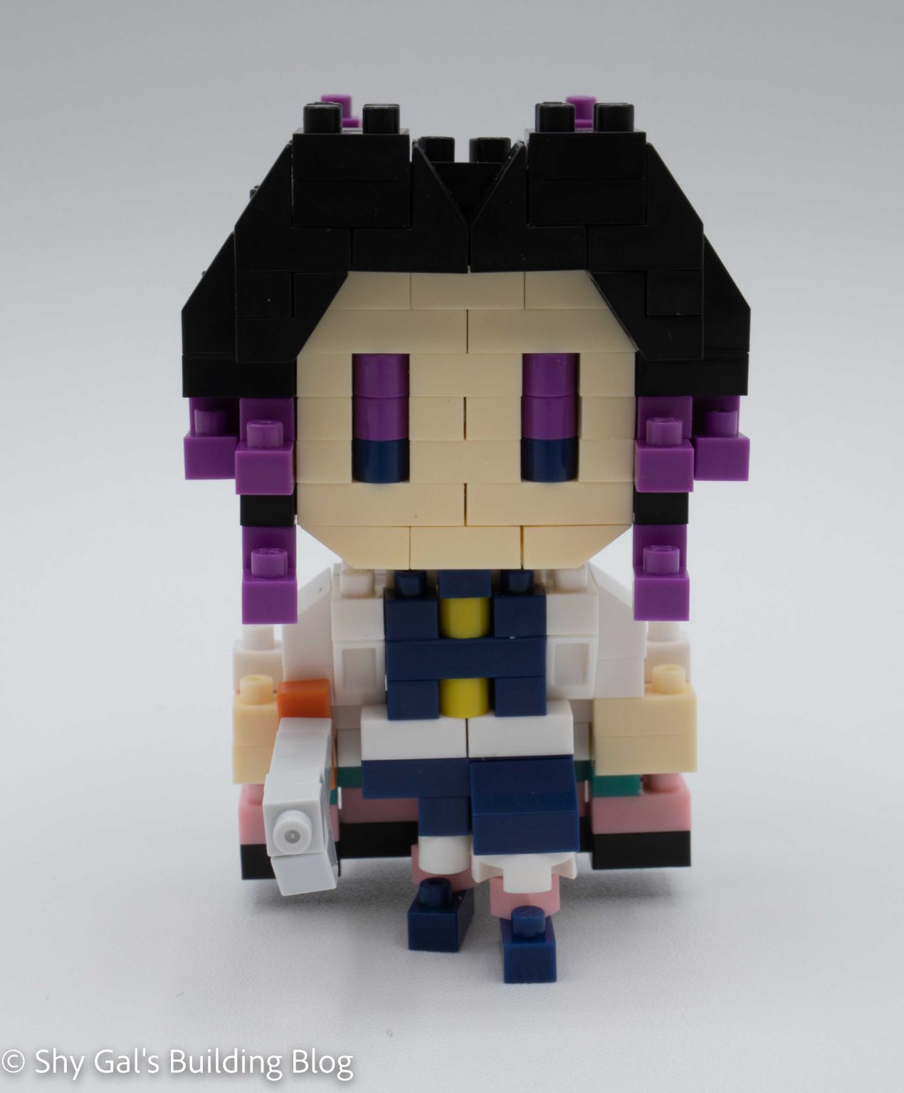 Review of nanoblock Shinobu Kocho - Shy Gal’s Building Blog