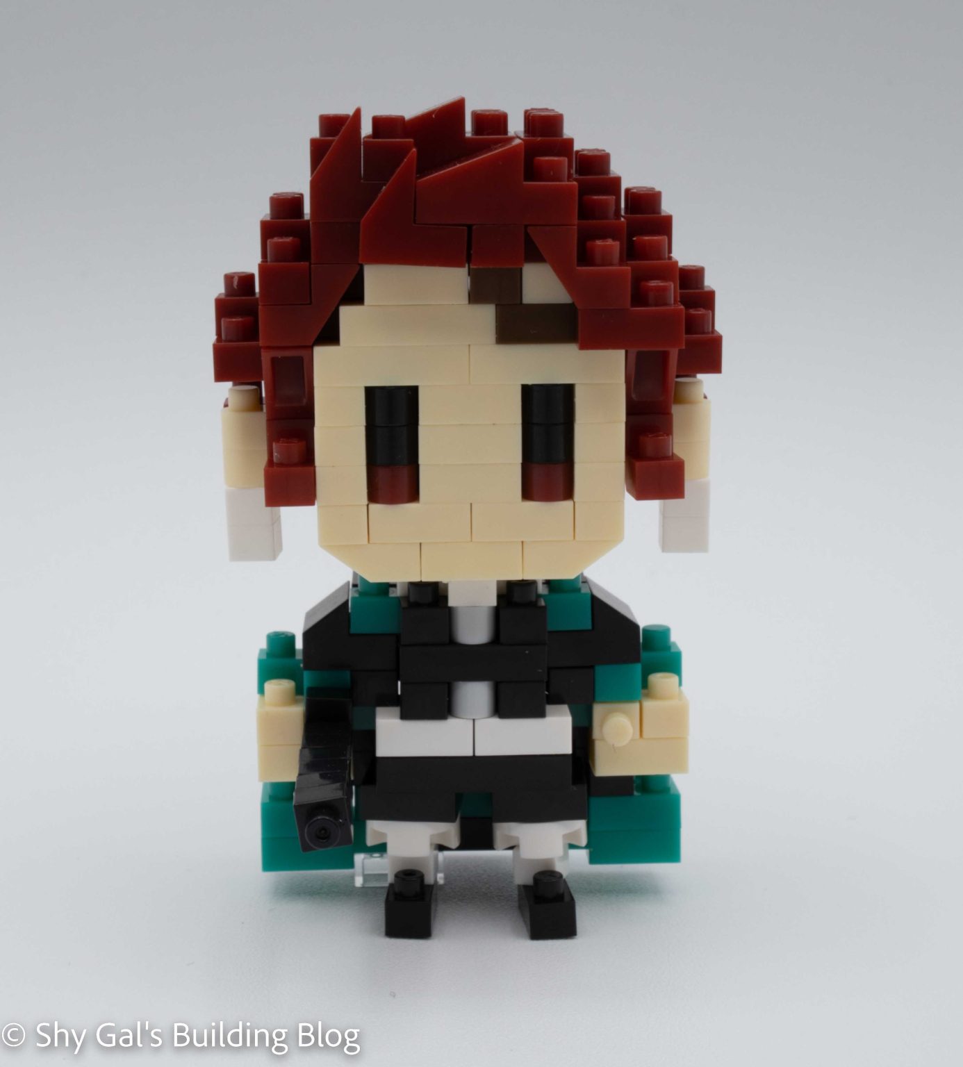 Review of nanoblock Tanjiro Kamado - Shy Gal's Building Blog