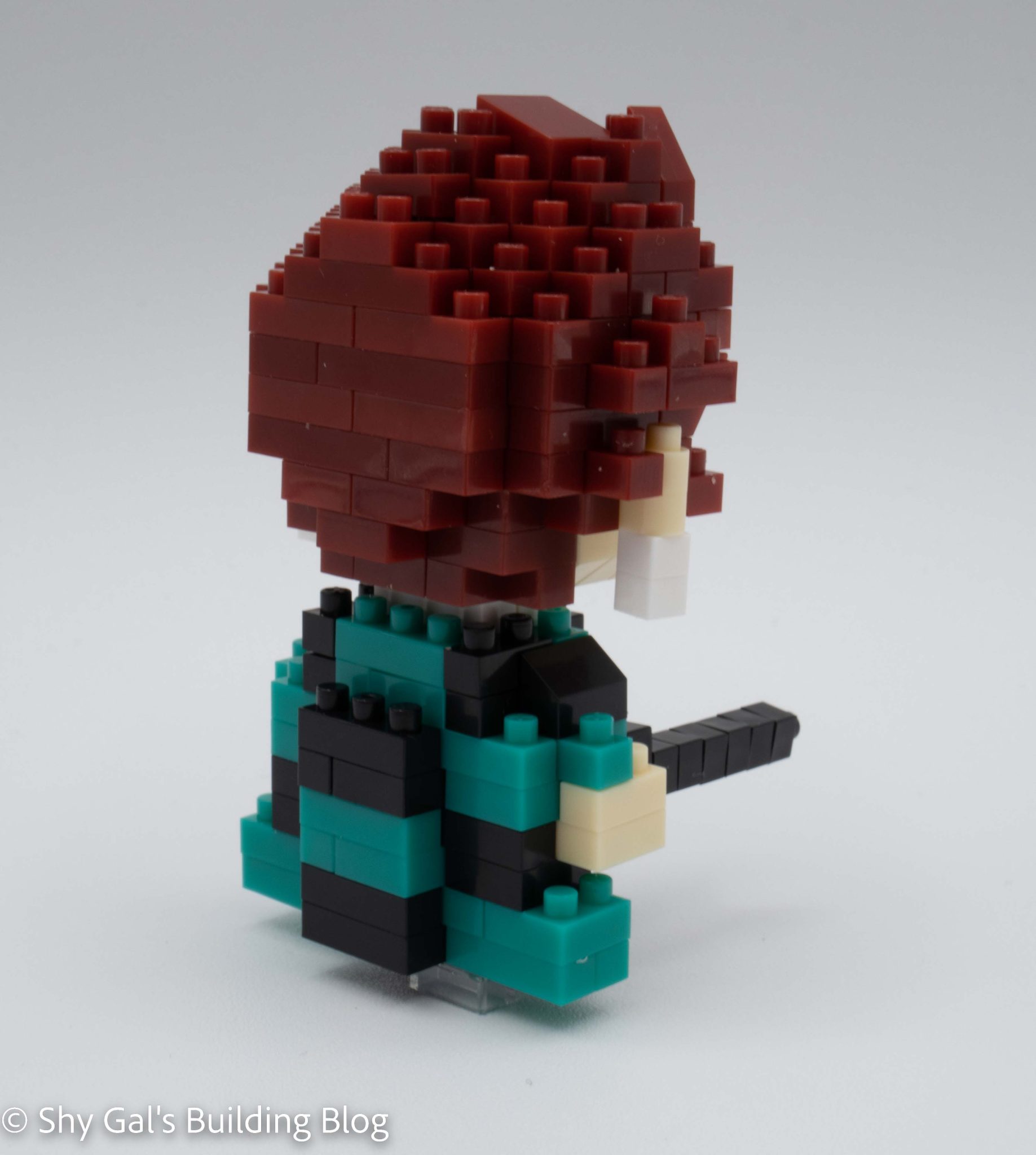 Review of nanoblock Tanjiro Kamado - Shy Gal’s Building Blog