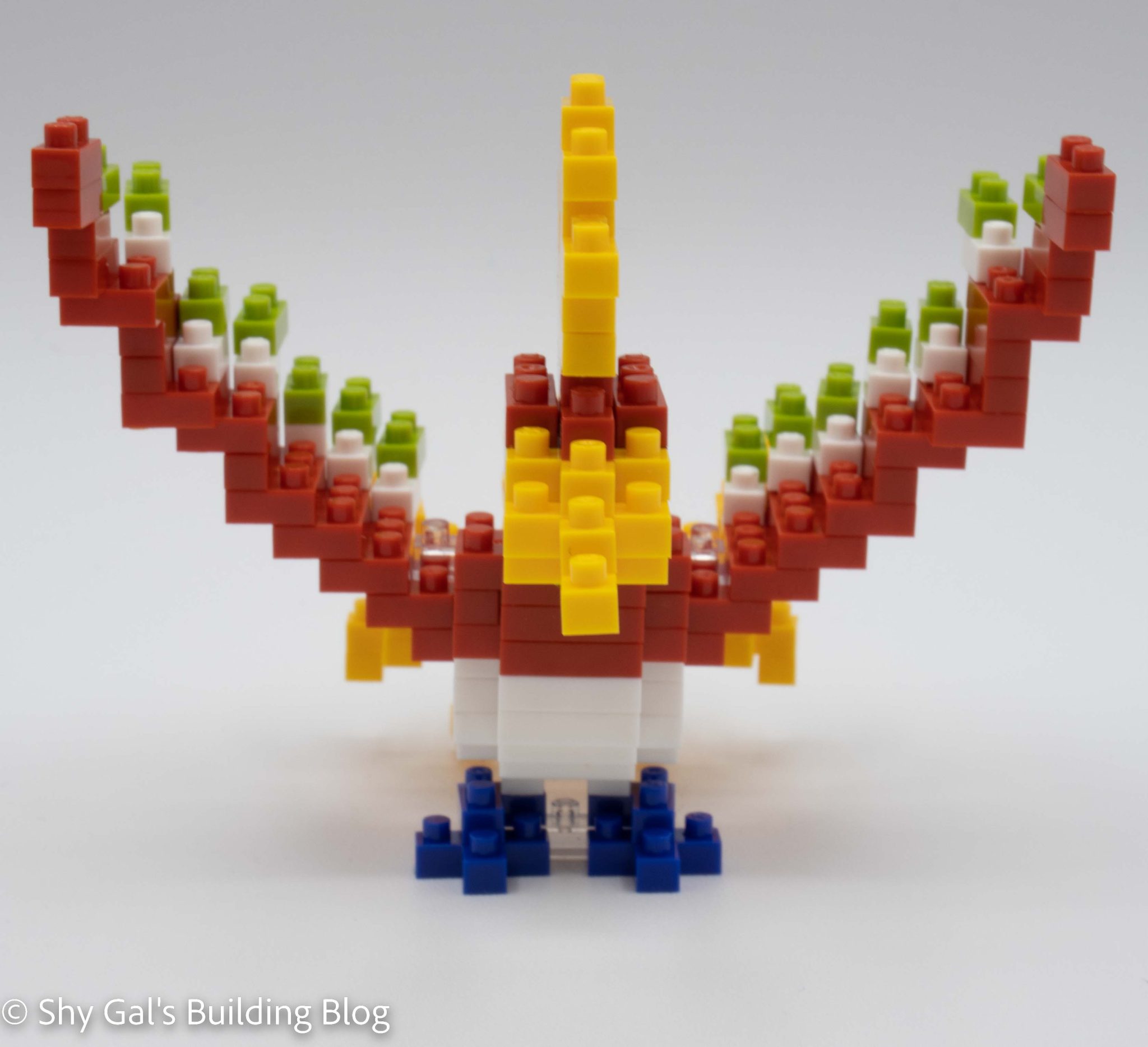Review of nanoblock Ho-Oh - Shy Gal's Building Blog