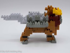 Review of nanoblock Entei NBPM_090 - Shy Gal's Building Blog