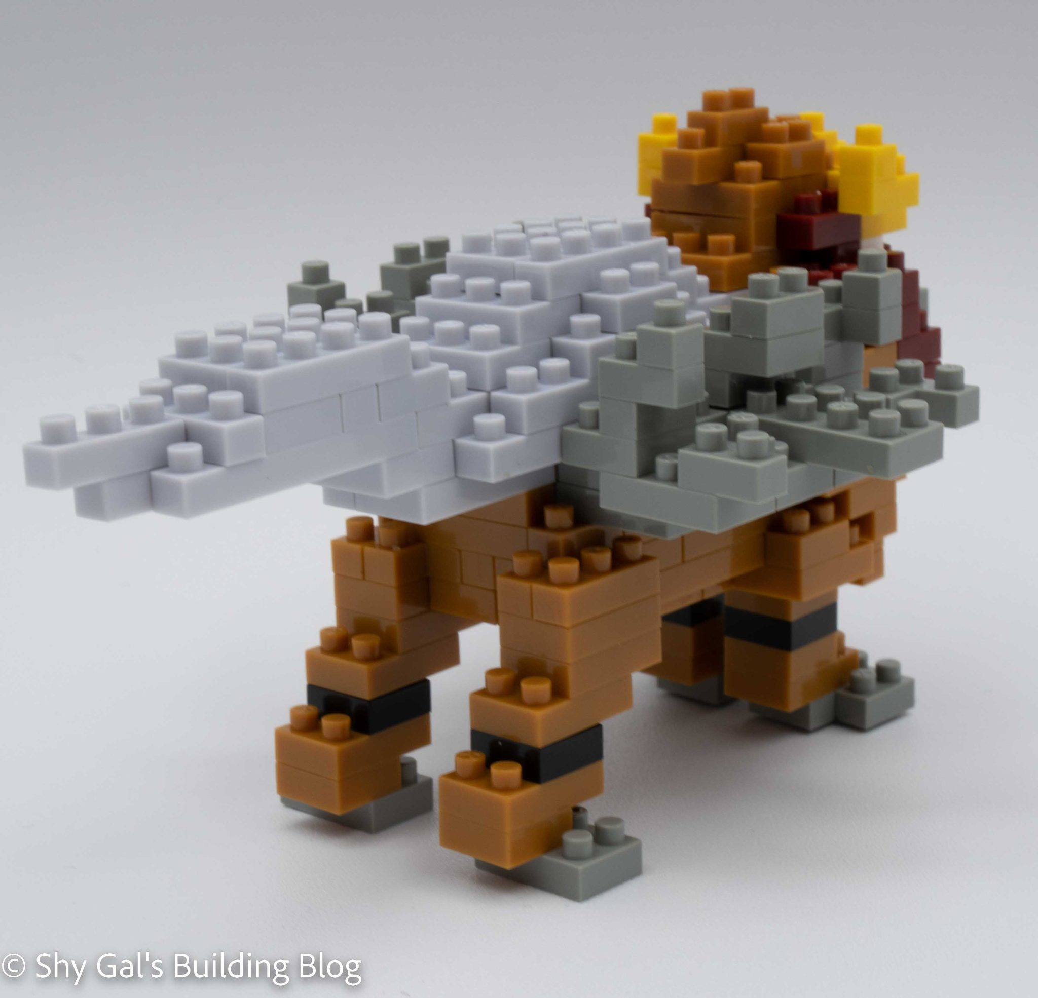 Review of nanoblock Entei NBPM_090 - Shy Gal's Building Blog