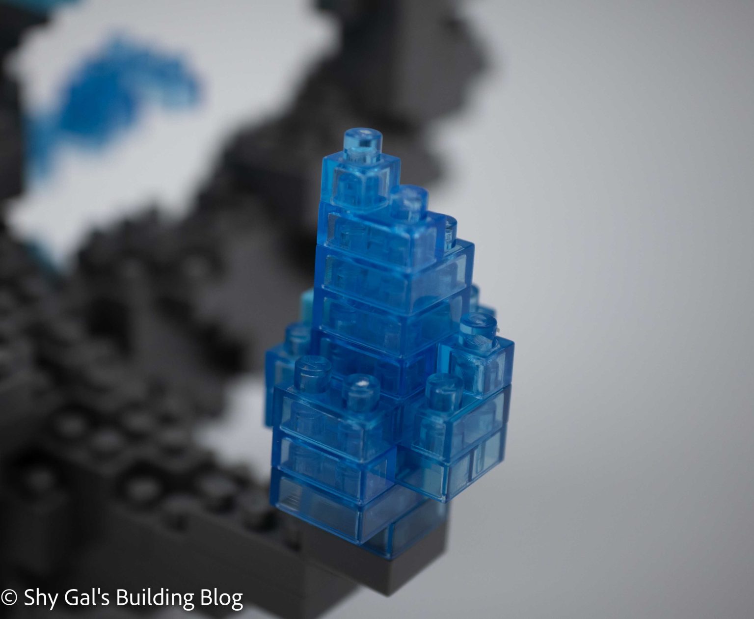 Review of nanoblock Mega Charizard X - Shy Gal's Building Blog