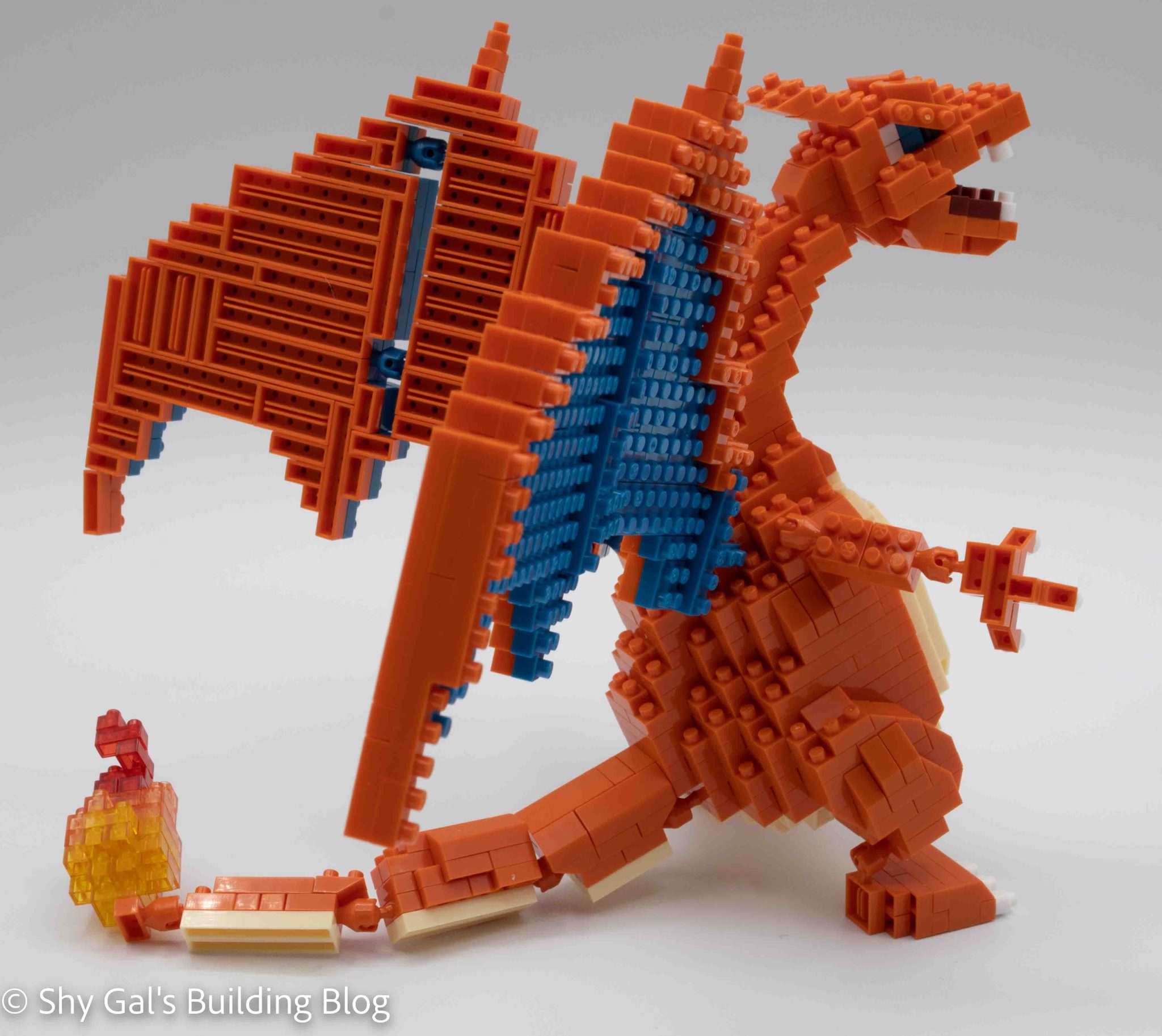 Review of nanoblock Charizard DX - Shy Gal's Building Blog