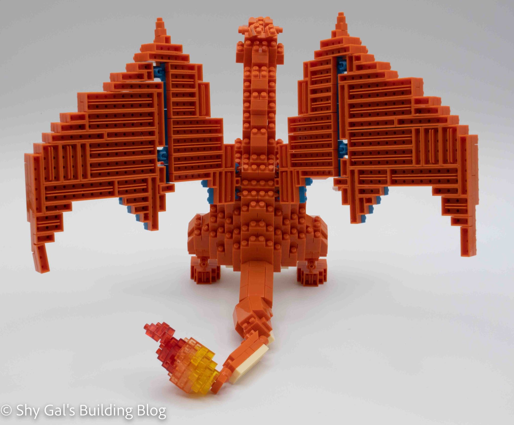 Review of nanoblock Charizard DX - Shy Gal's Building Blog