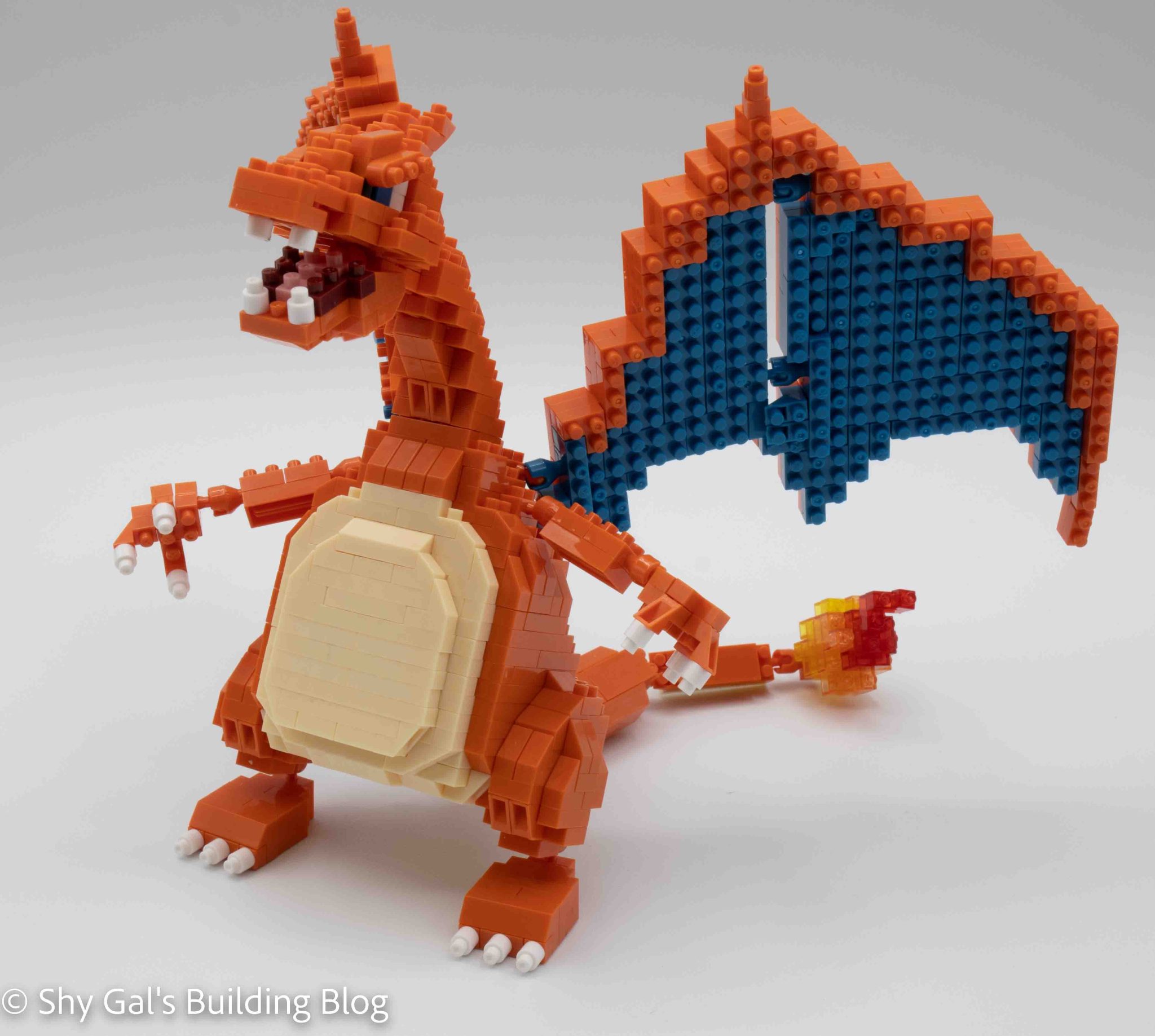 Review of nanoblock Charizard DX - Shy Gal's Building Blog