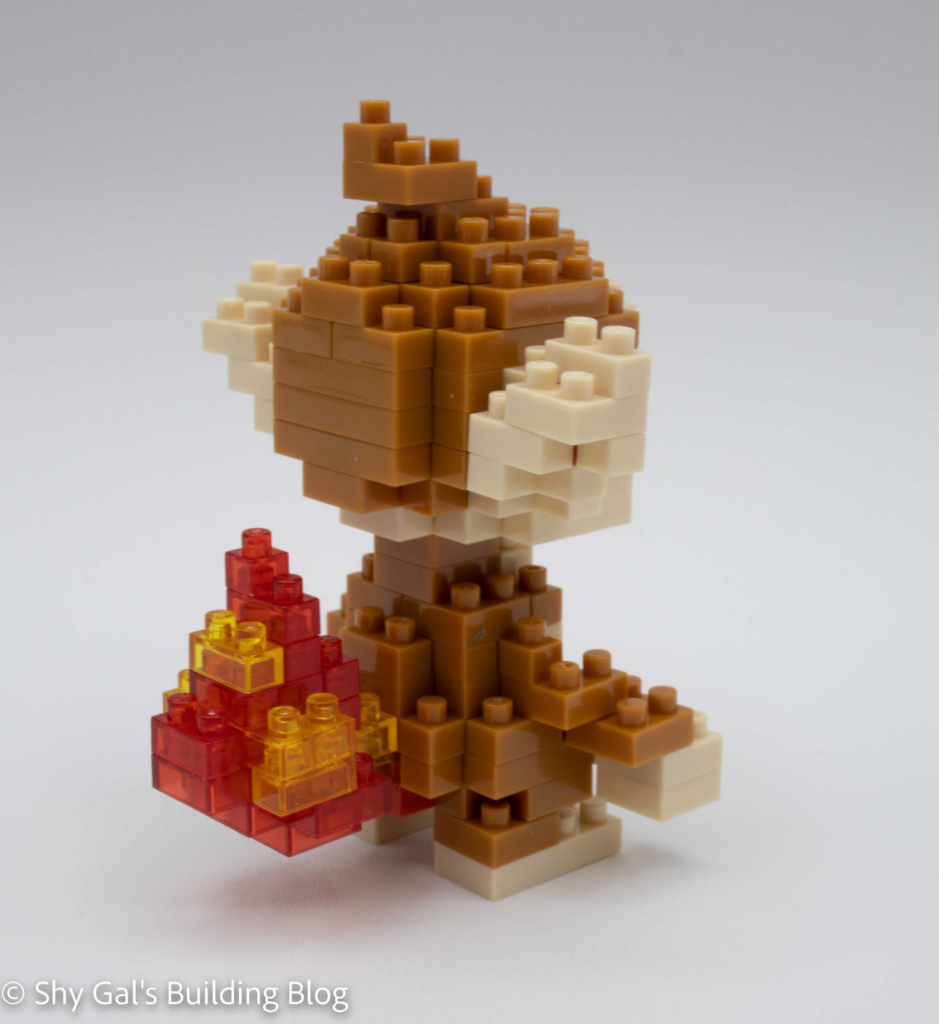 Review of nanoblock Chimchar - Shy Gal's Building Blog