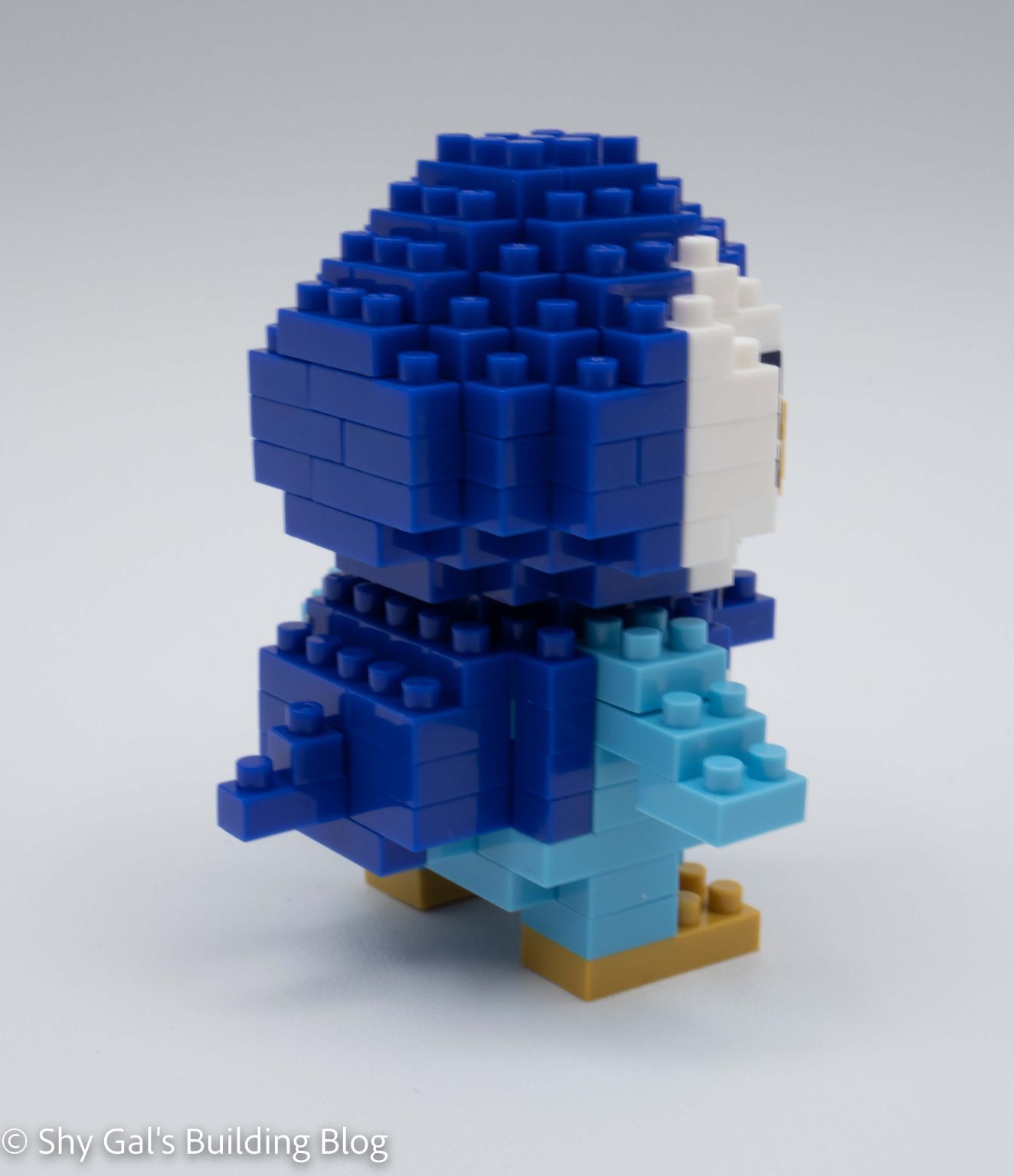 Review of nanoblock Piplup - Shy Gal's Building Blog