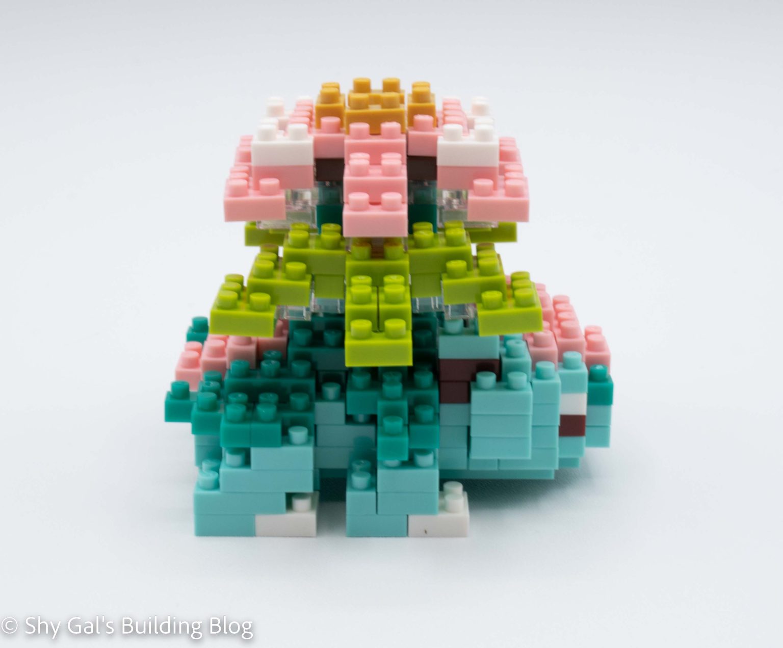 Review of nanoblock Mega Venusaur - Shy Gal’s Building Blog