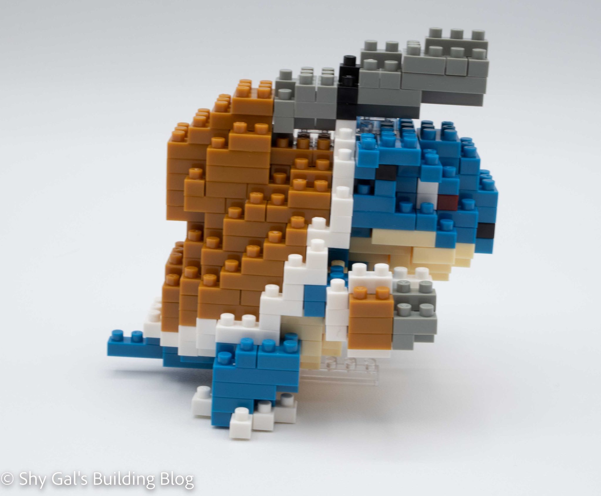 Review of nanoblock Mega Blastoise - Shy Gal's Building Blog