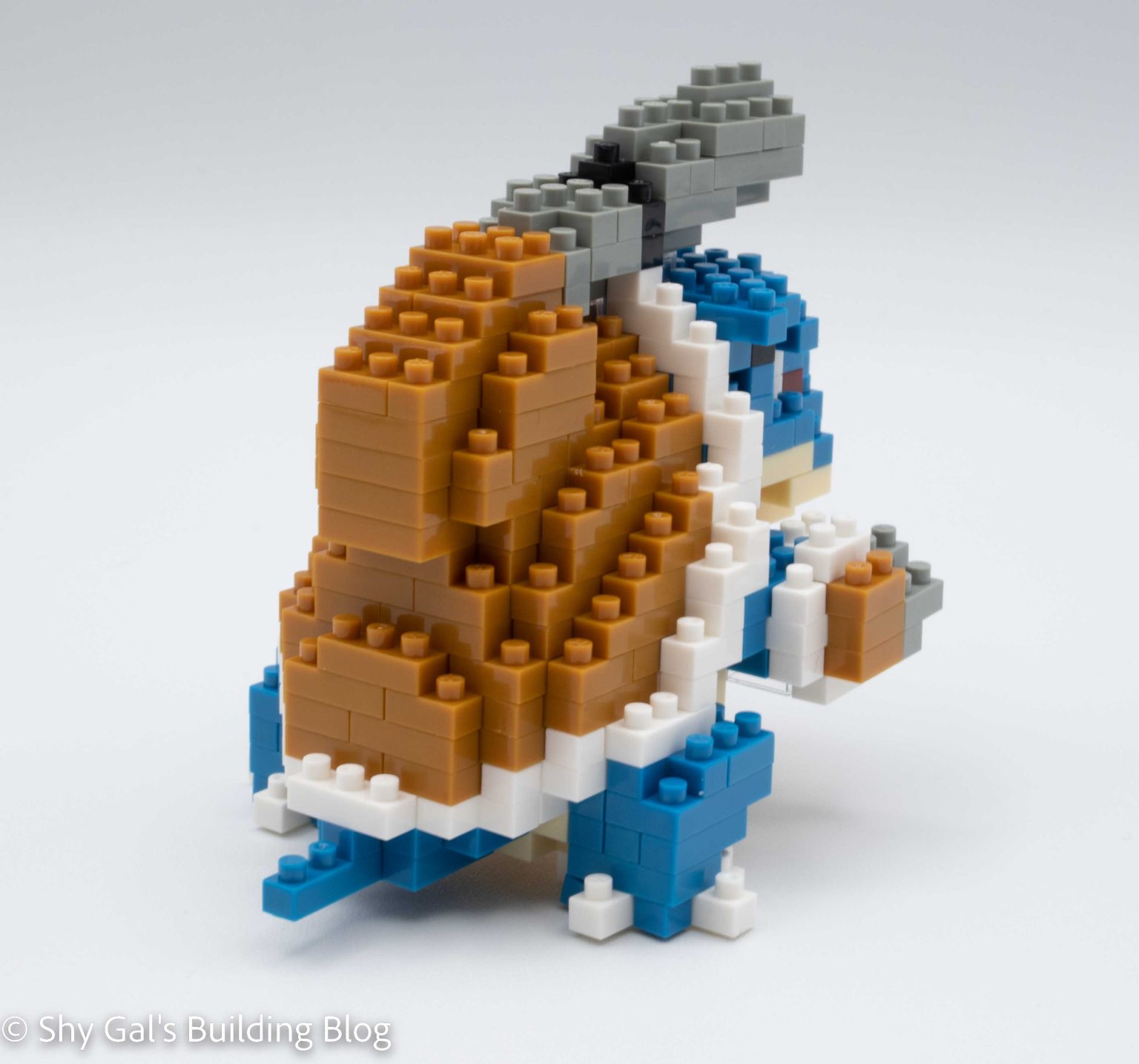 Review of nanoblock Mega Blastoise - Shy Gal’s Building Blog