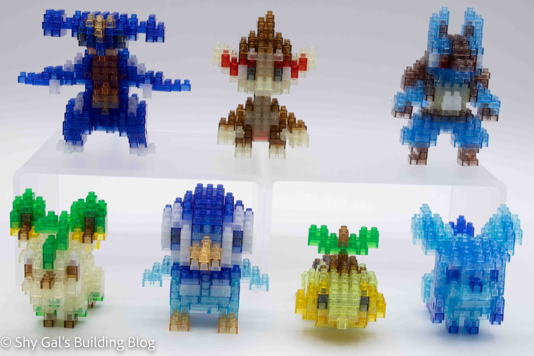 Review of nanoblock Brilliant Shining - Shy Gal's Building Blog
