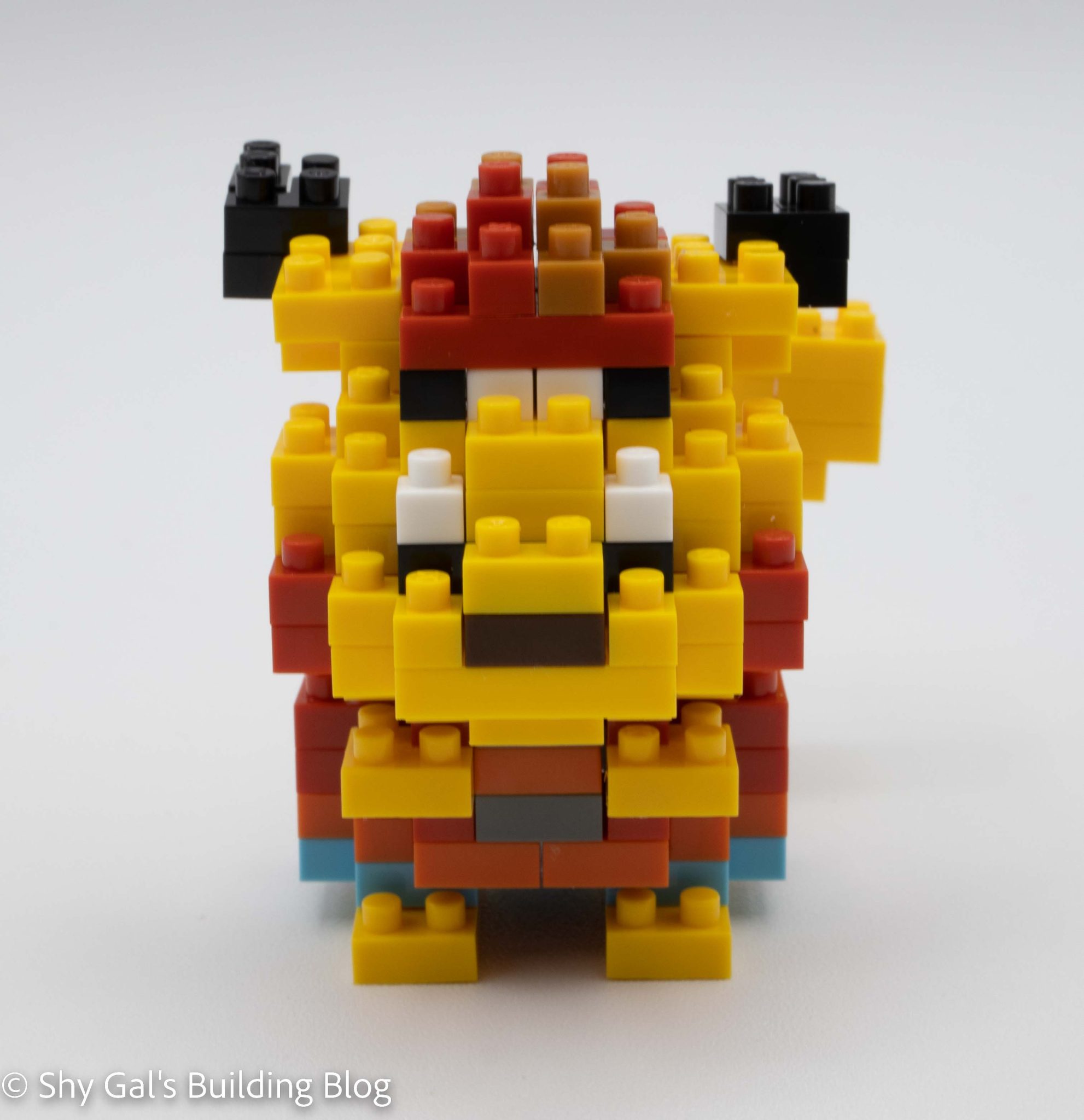 Review of nanoblock New Year Pikachu - Shy Gal's Building Blog