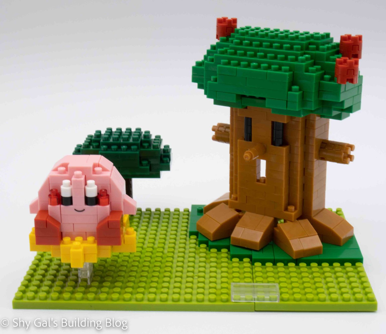Review of nanoblock Kirby Dream Land - Shy Gal's Building Blog