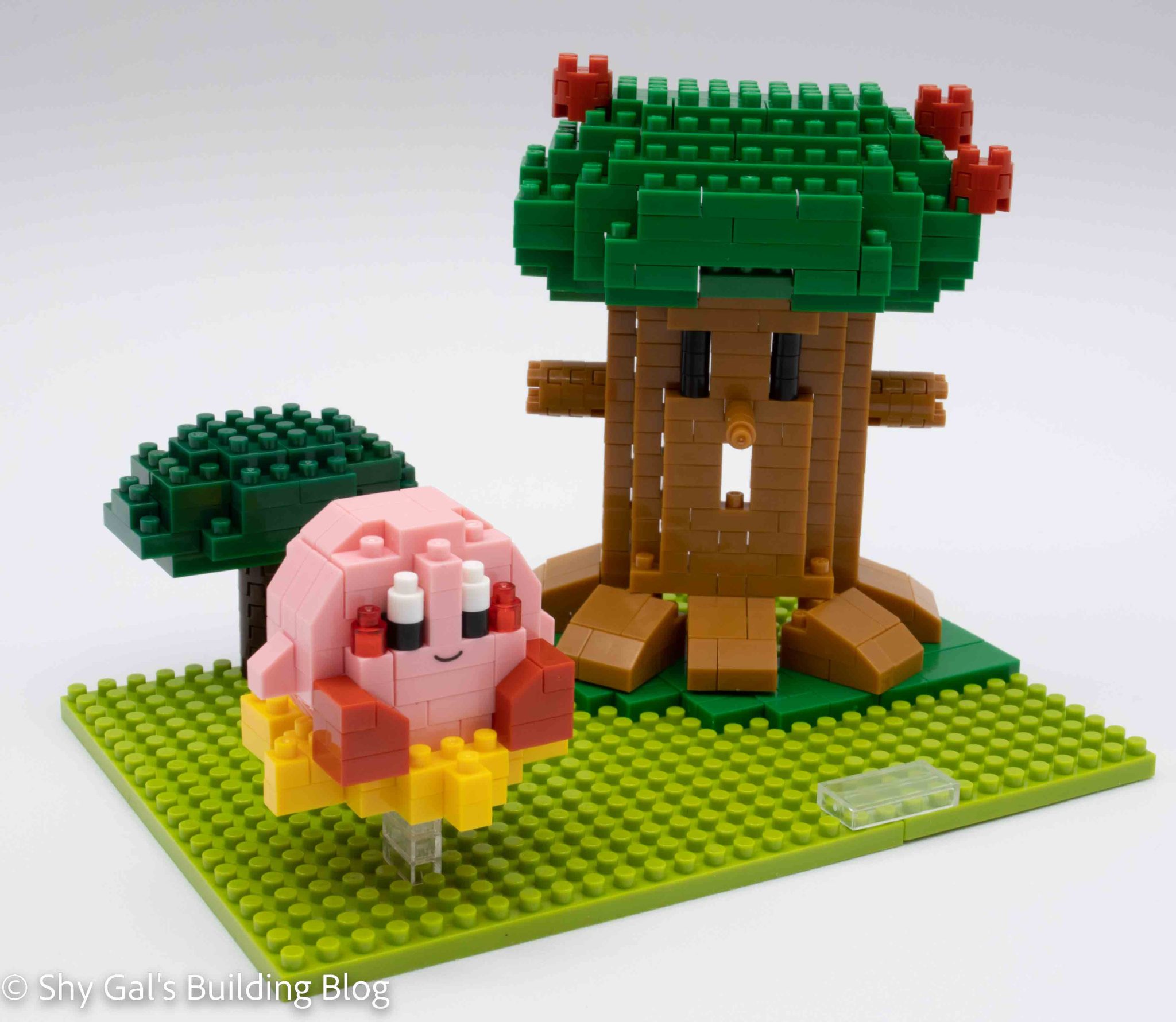 Review of nanoblock Kirby Dream Land - Shy Gal's Building Blog