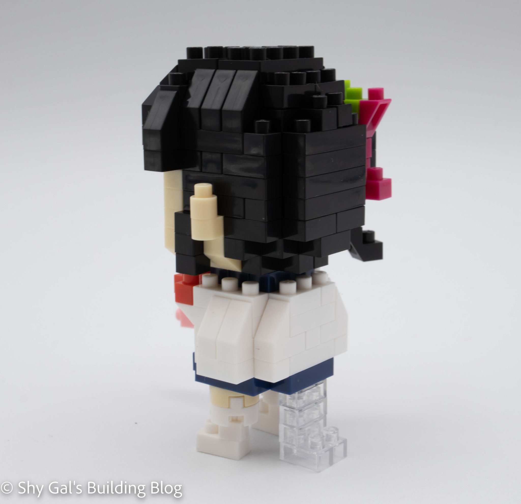 Review of nanoblock Kanao Tsuyuri - Shy Gal’s Building Blog