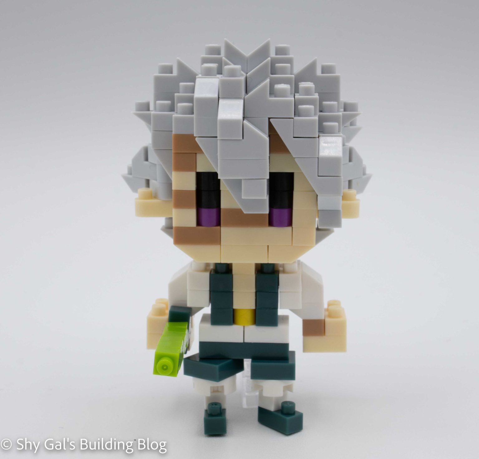 Review nanoblock Sanemi Shinazugawa - Shy Gal's Building Blog