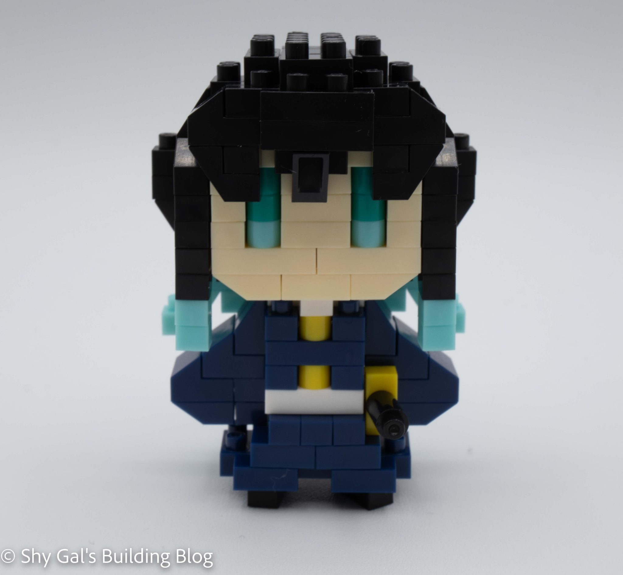 Review of nanoblock Muichiro Tokito - Shy Gal's Building Blog