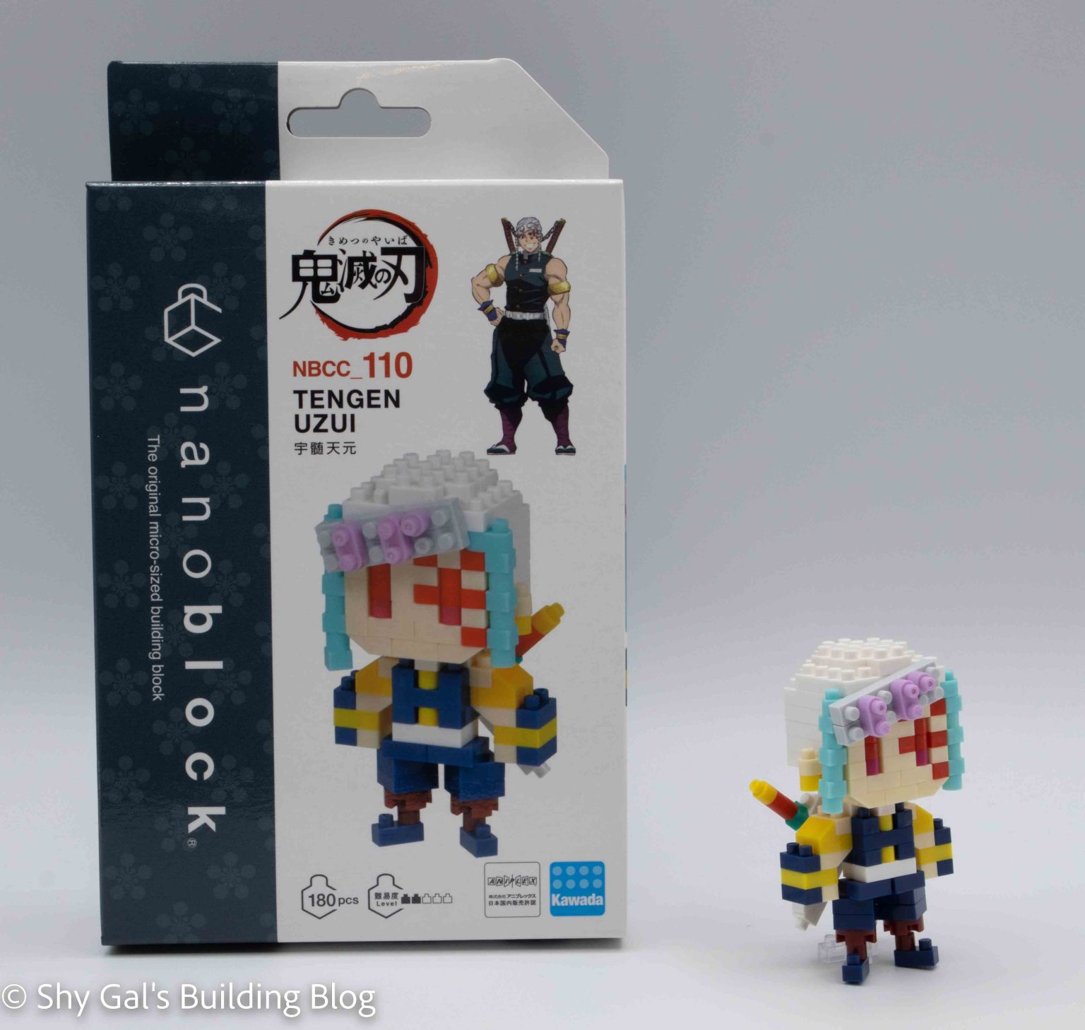 Review of nanoblock Tengen Uzui - Shy Gal's Building Blog