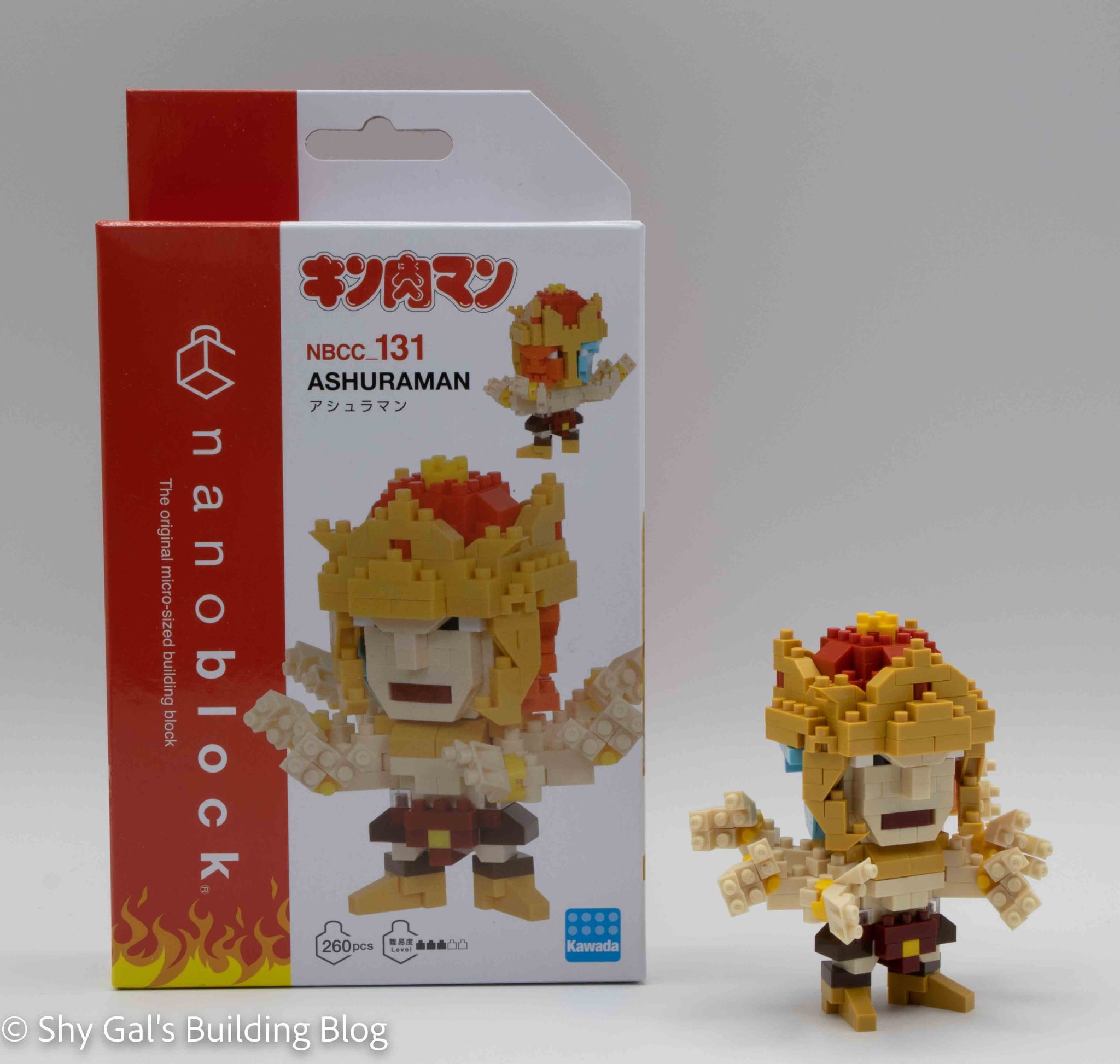Review of nanoblock Ashuraman - Shy Gal's Building Blog